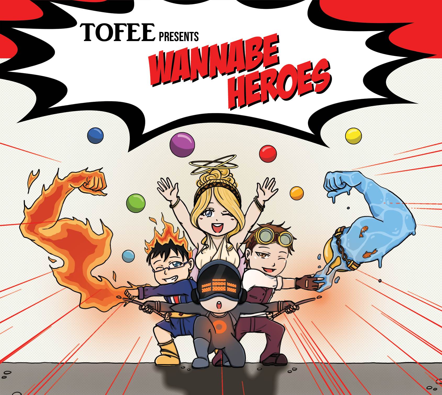 Second EP de TOFEE Wannabe Heroes en CD - Ulule