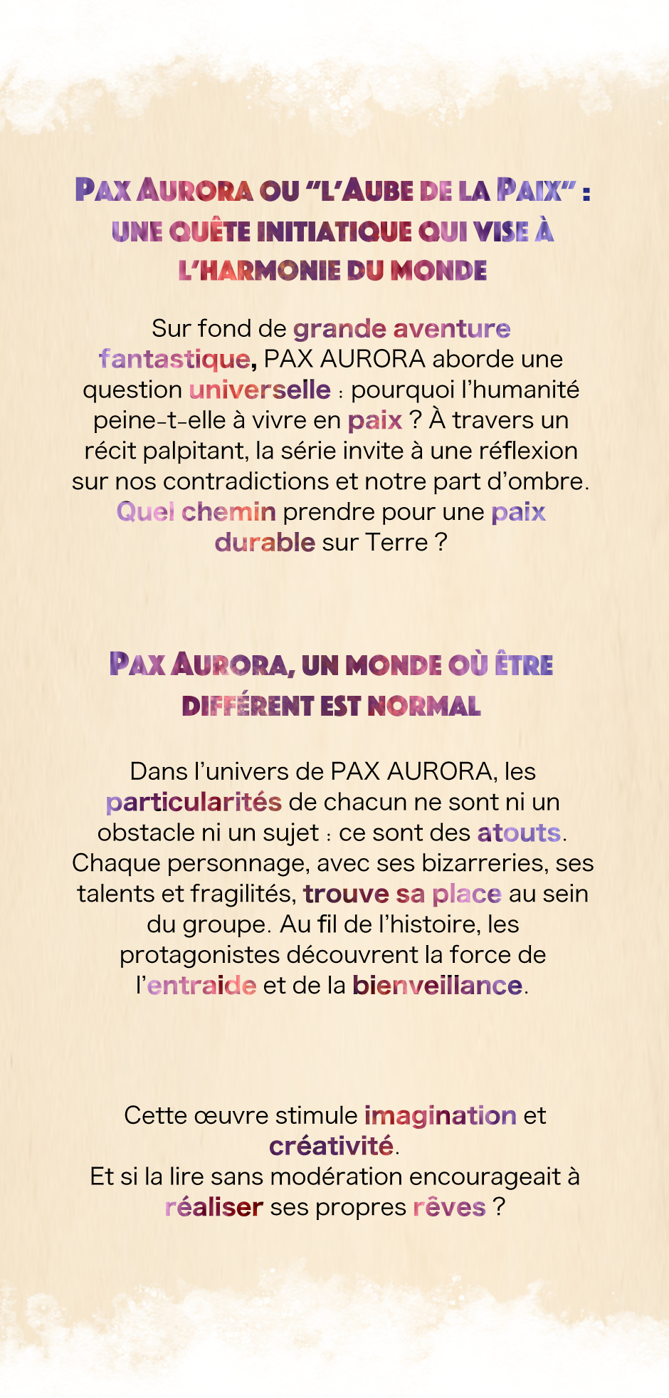 PAX AURORA - Tome 1
