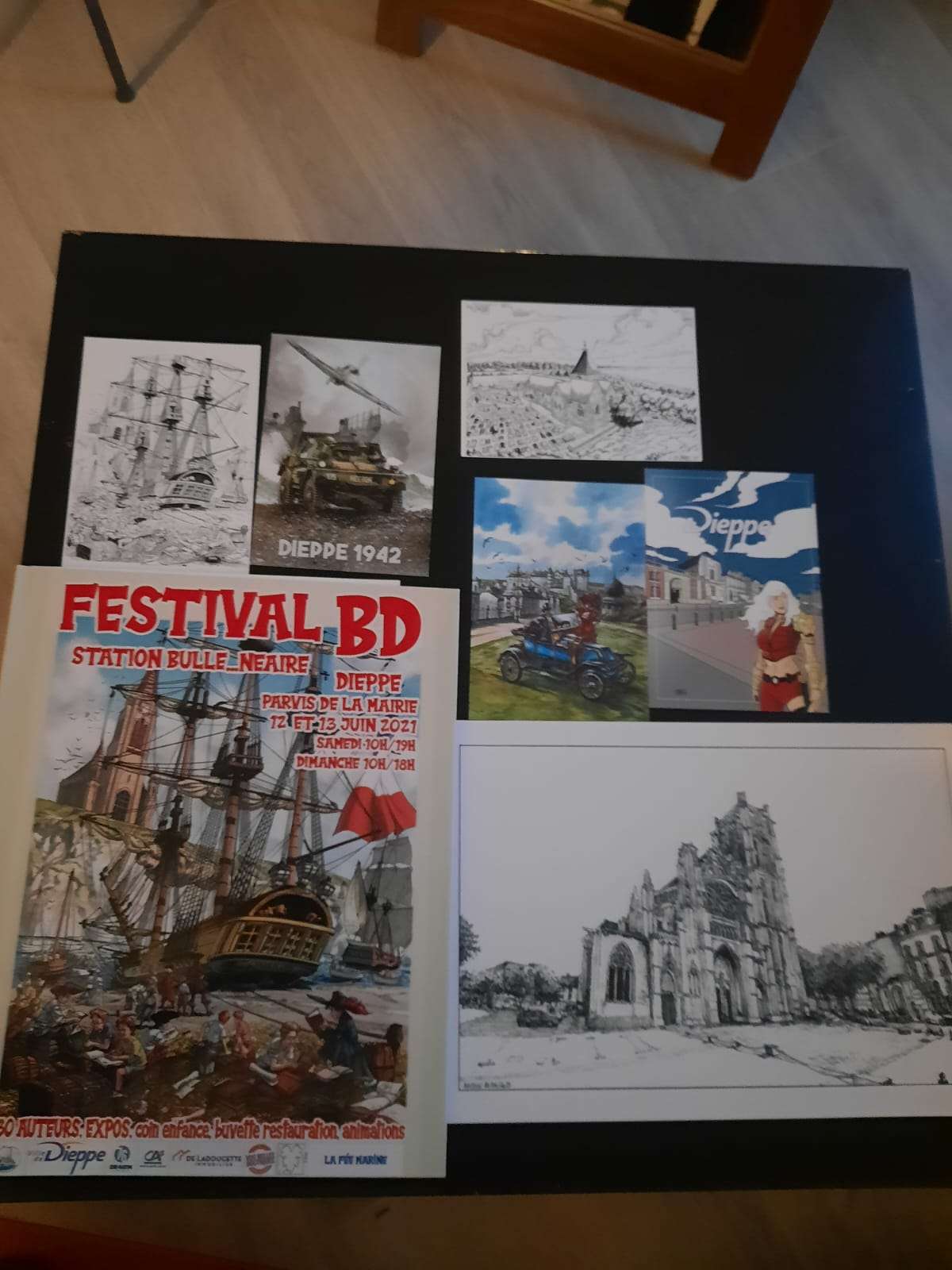 Festival BD/Manga/Comics Dieppe Station Bulle néaire - Ulule