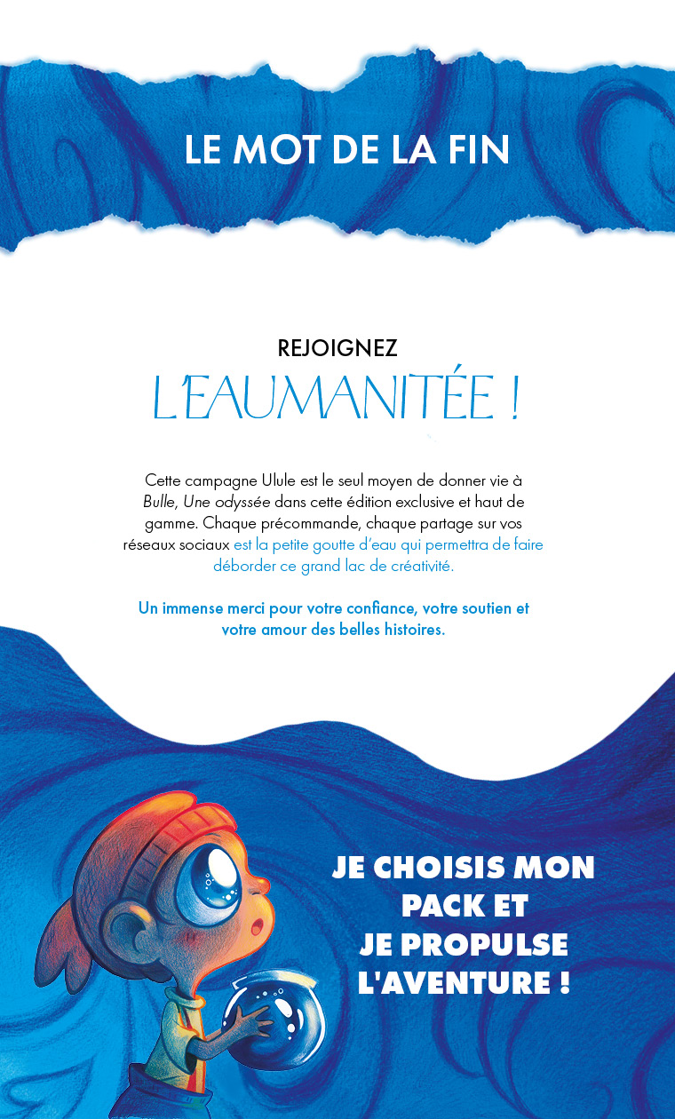 Bulle, l’aventure illustrée qui suit le chemin de l’eau ! - Ulule