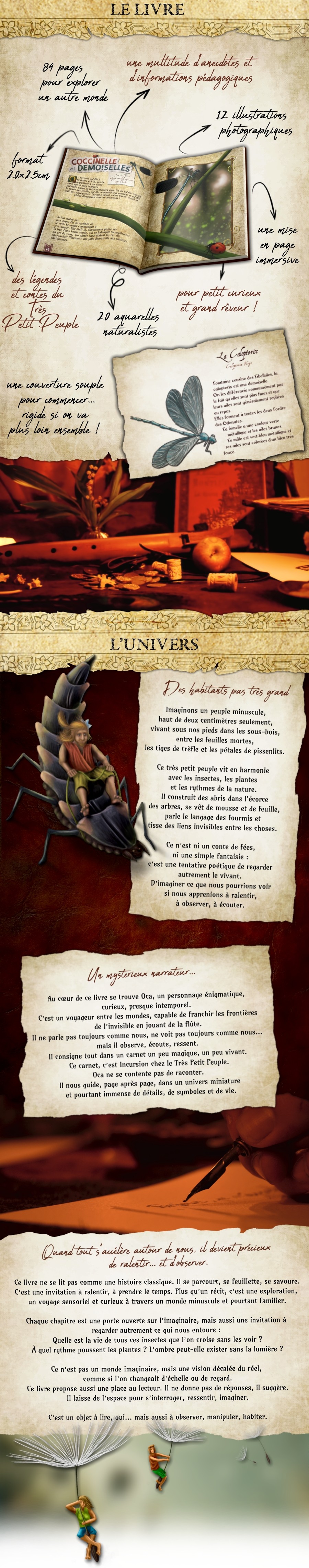 Incursion chez le Très Petit Peuple – Le livre illustré