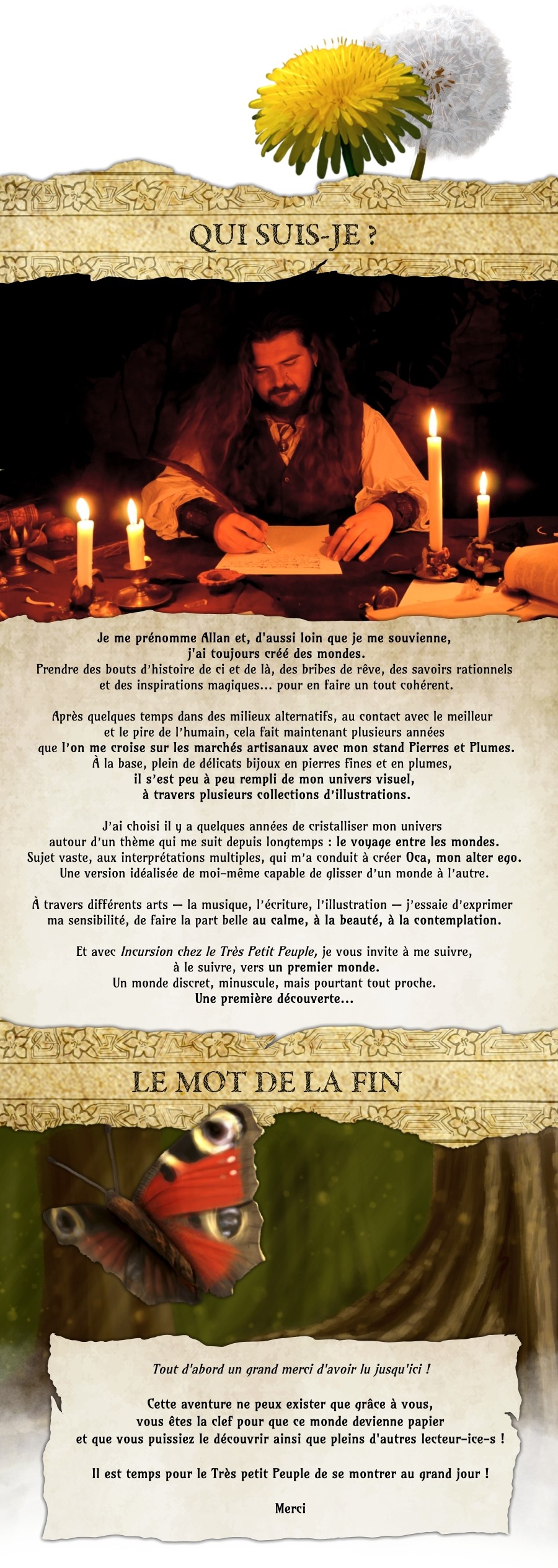 Incursion chez le Très Petit Peuple – Le livre illustré