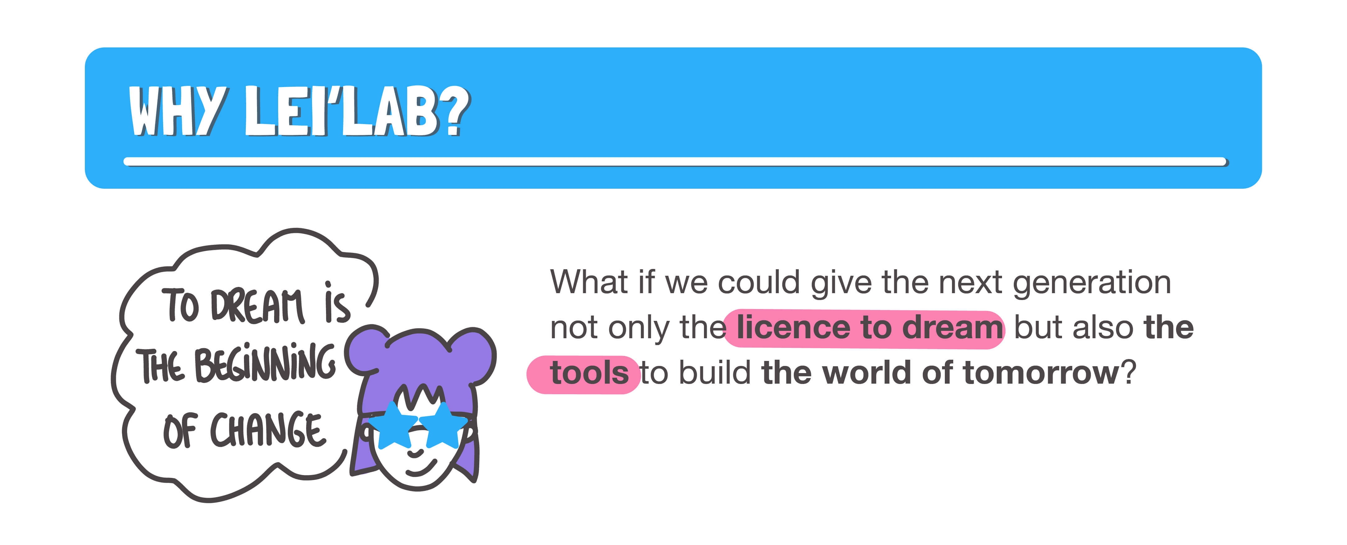 Lei'Lab - Fueling Dreams, Raising Changemakers - Ulule