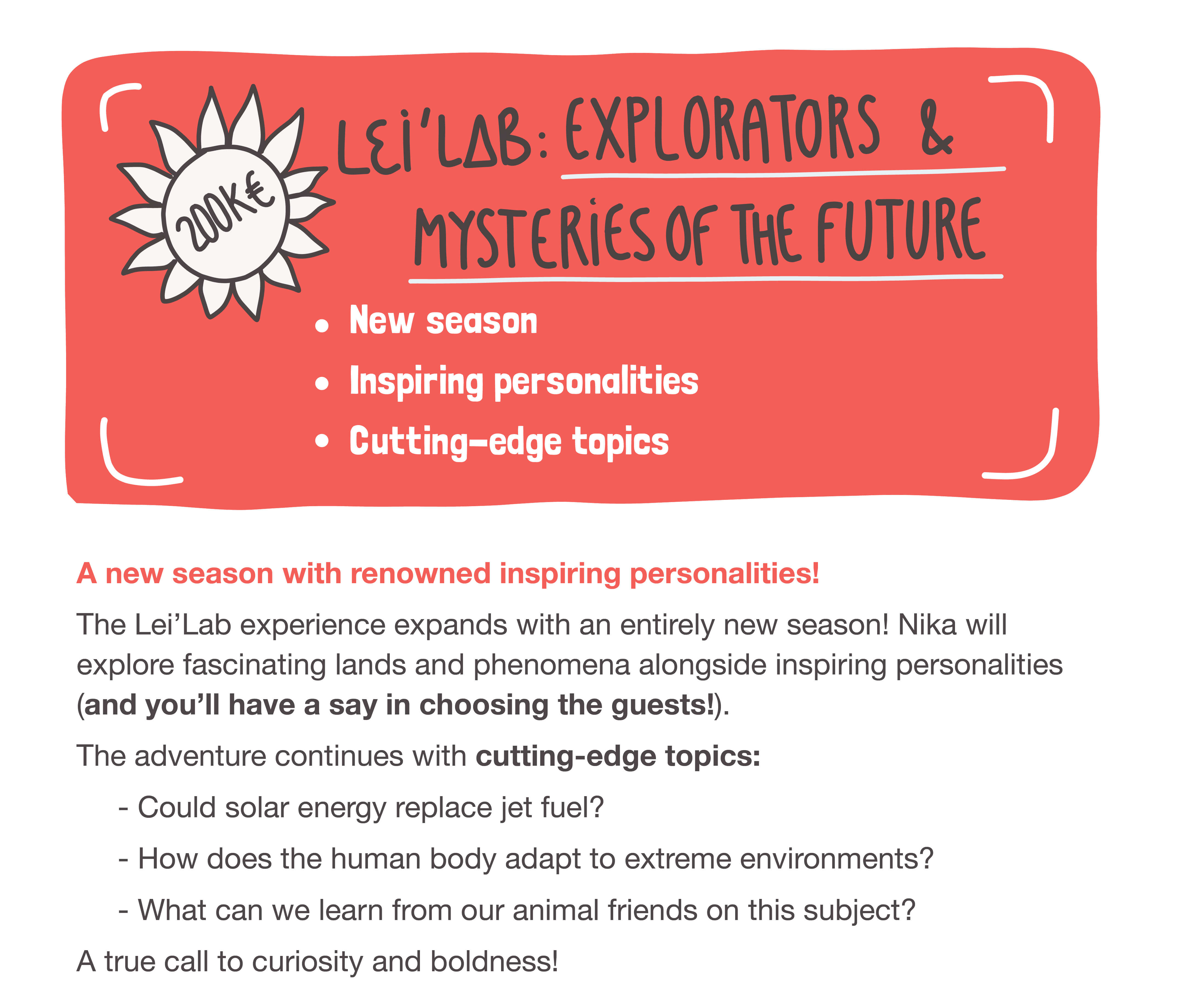 Lei'Lab - Fueling Dreams, Raising Changemakers - Ulule