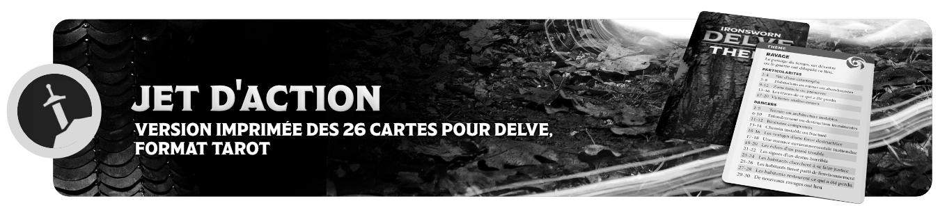 Ironsworn × Delve × Starforged - Ulule