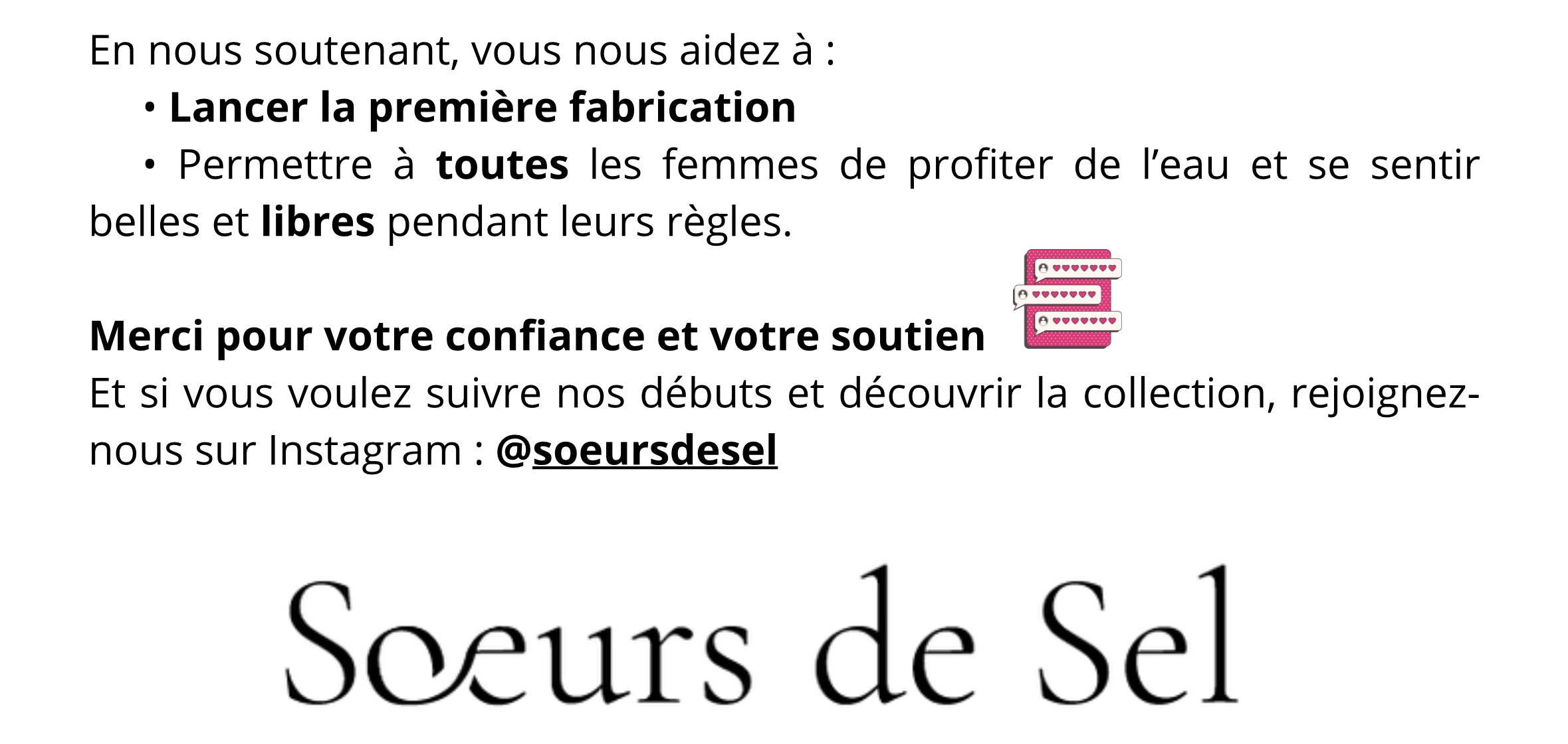 Soeurs de Sel : Les maillots de bain qui libèrent les femmes - Ulule