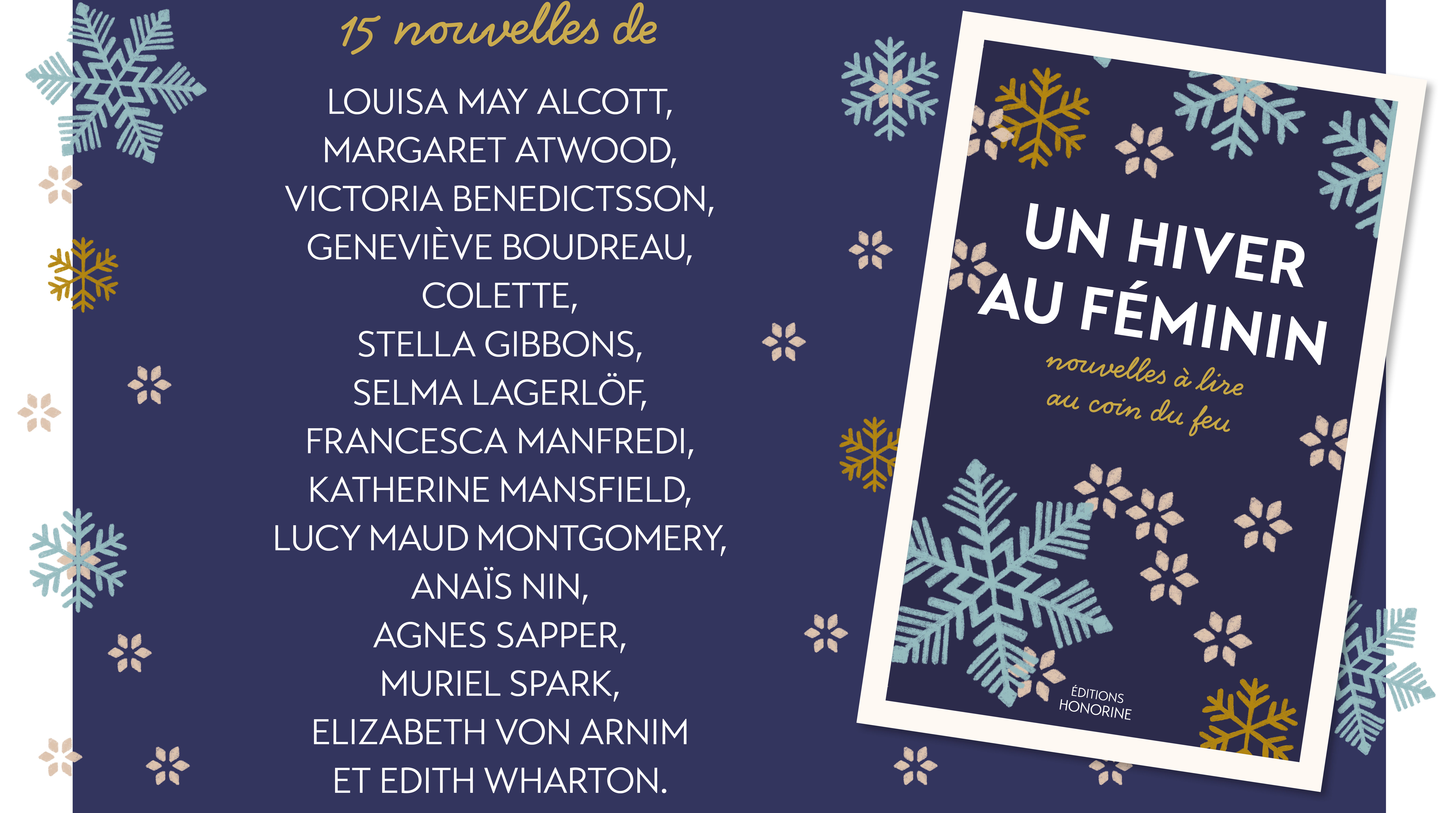 Un hiver au féminin - nouvelles à lire au coin du feu