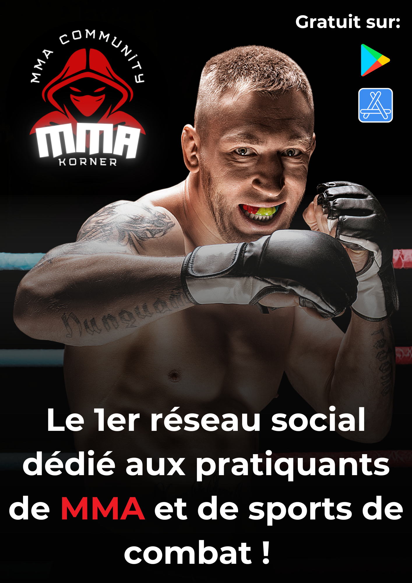 MMA KORNER: Le 1er réseau social dédié aux sports de combat