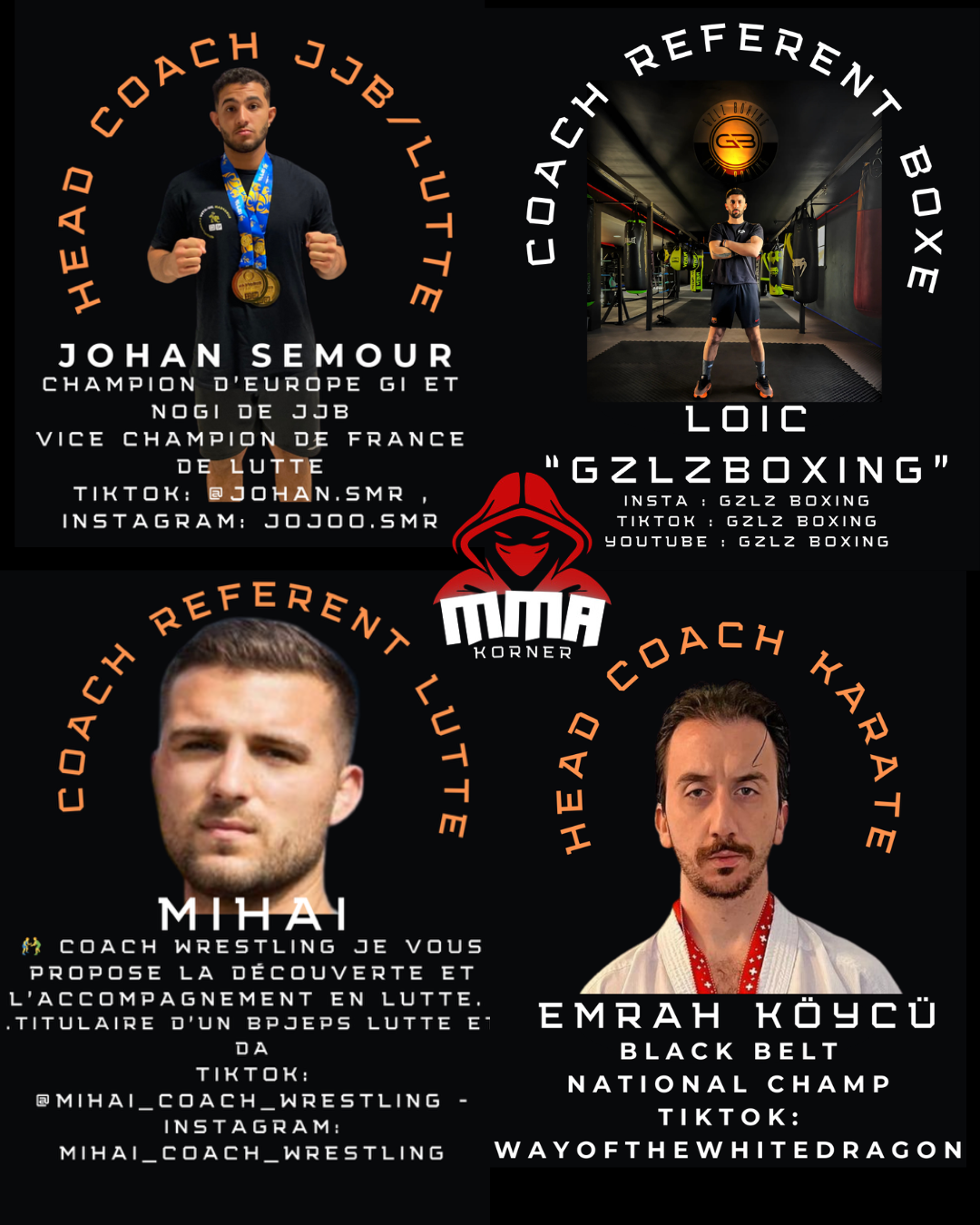 MMA KORNER: Le 1er réseau social dédié aux sports de combat