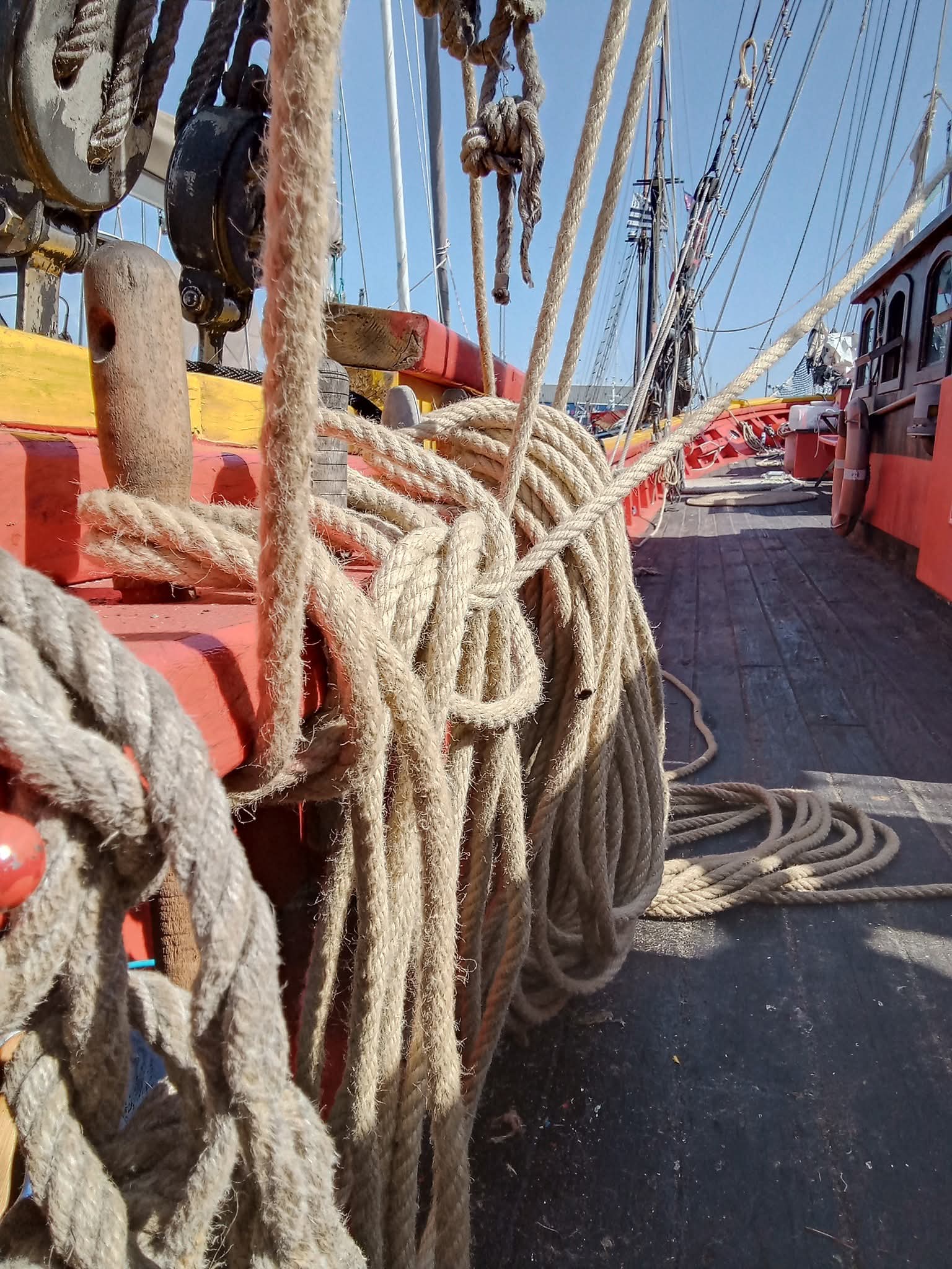 Le Foudroyant remplacement du gréement - Ulule