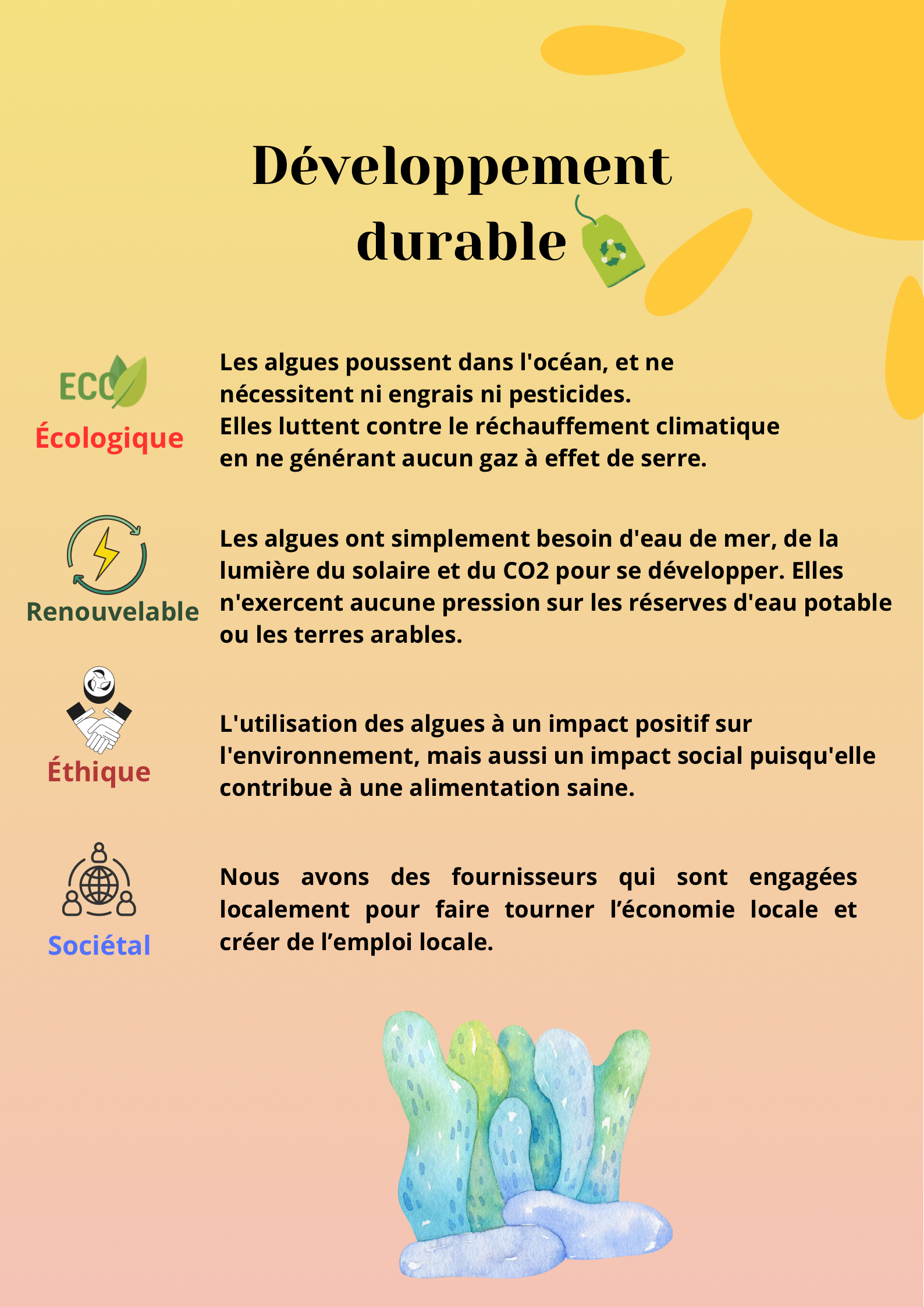 Algues et saveurs : une boisson qui rafraichit ! - Ulule