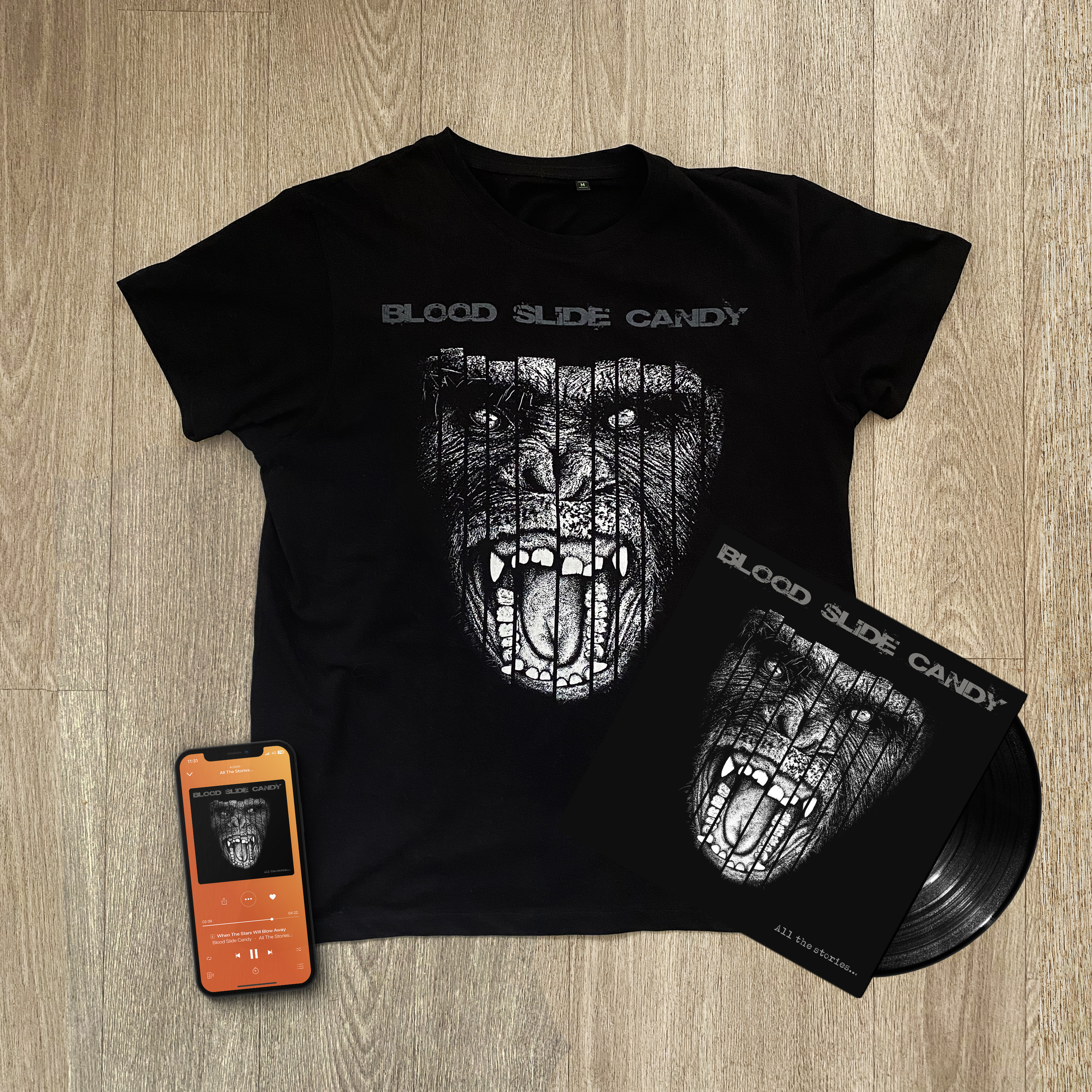 Vinyle de Blood Slide Candy - Ulule