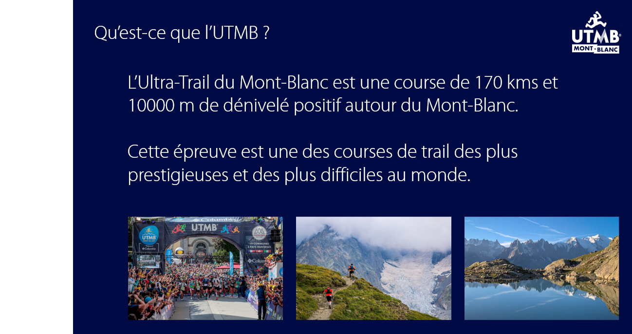 Solidarité handicap UTMB
