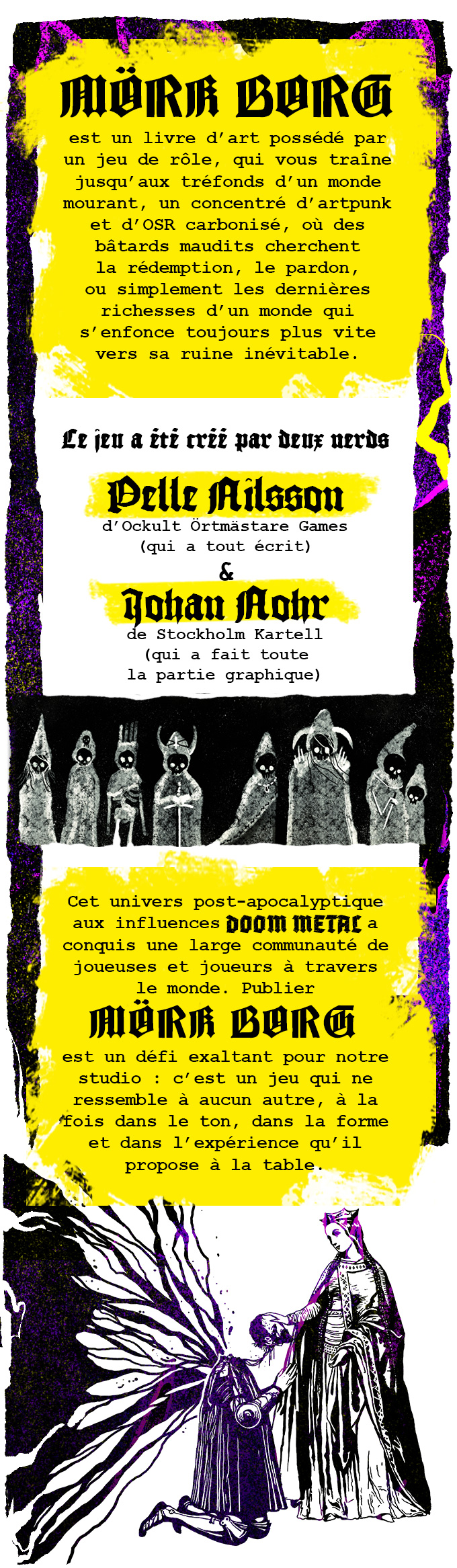 Mörk Borg - Le jeu de rôle culte en version française