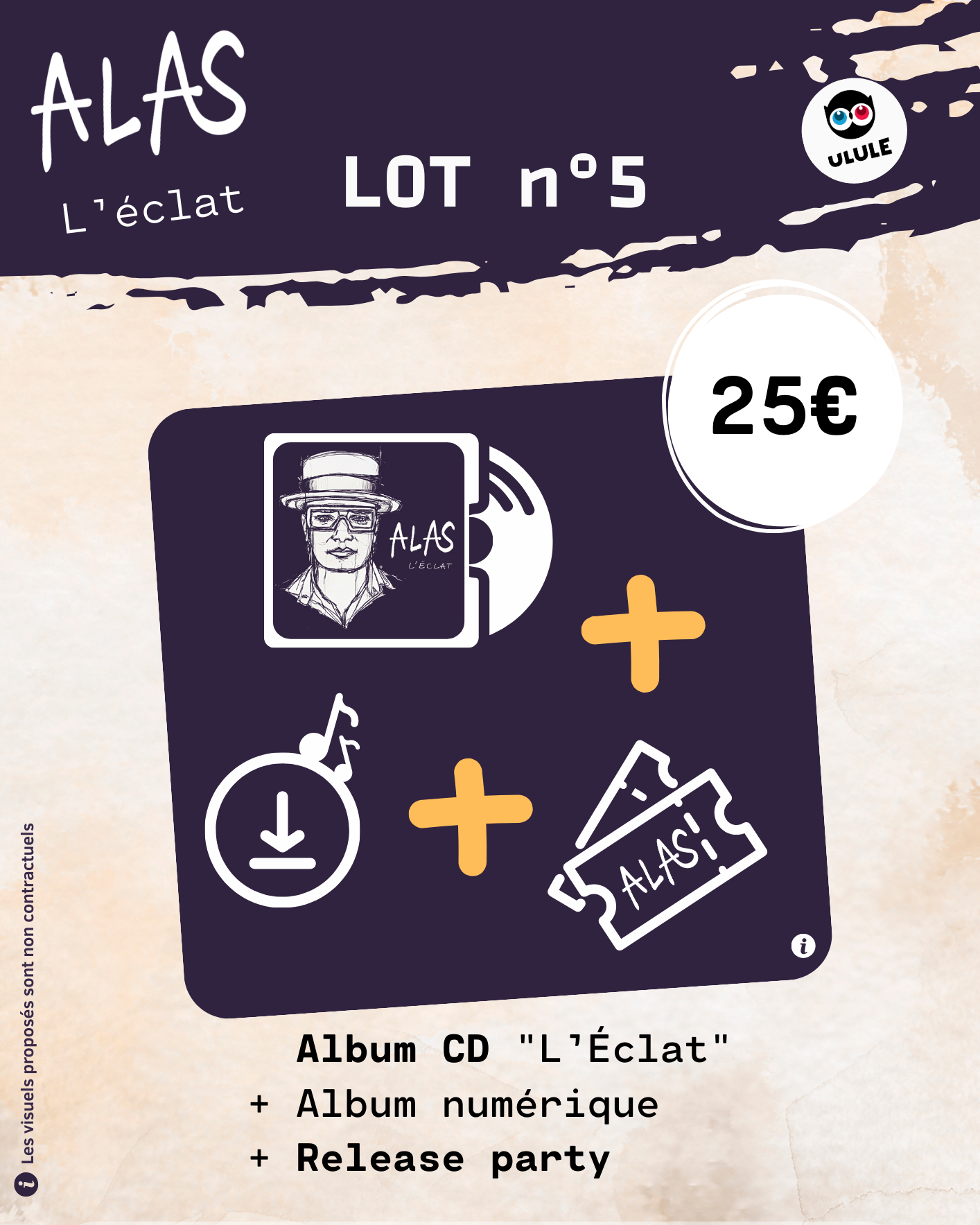 ALAS, “L’éclat” 1er album - Ulule
