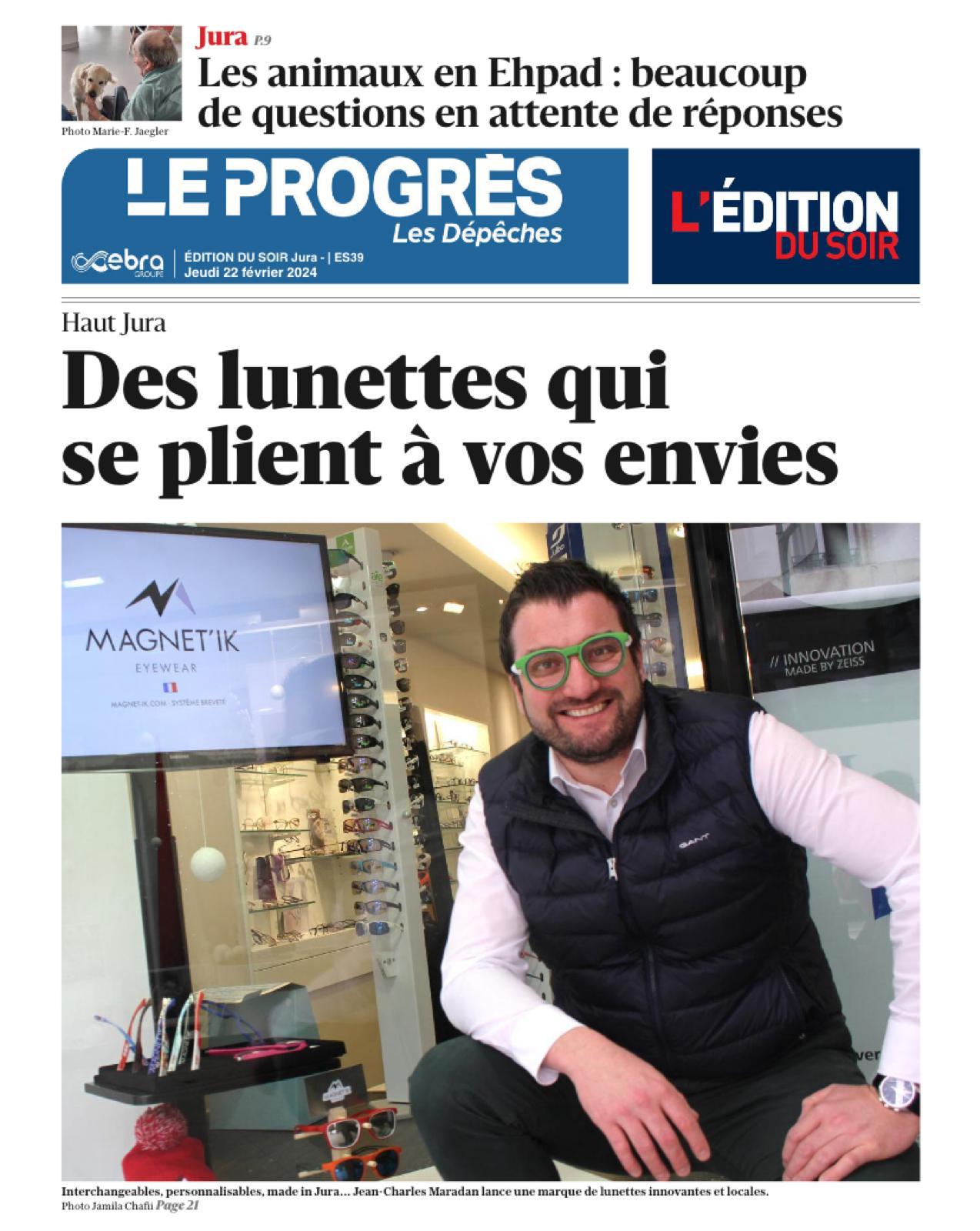 Magnet'ik - Lunettes interchangeables et personnalisables - Ulule