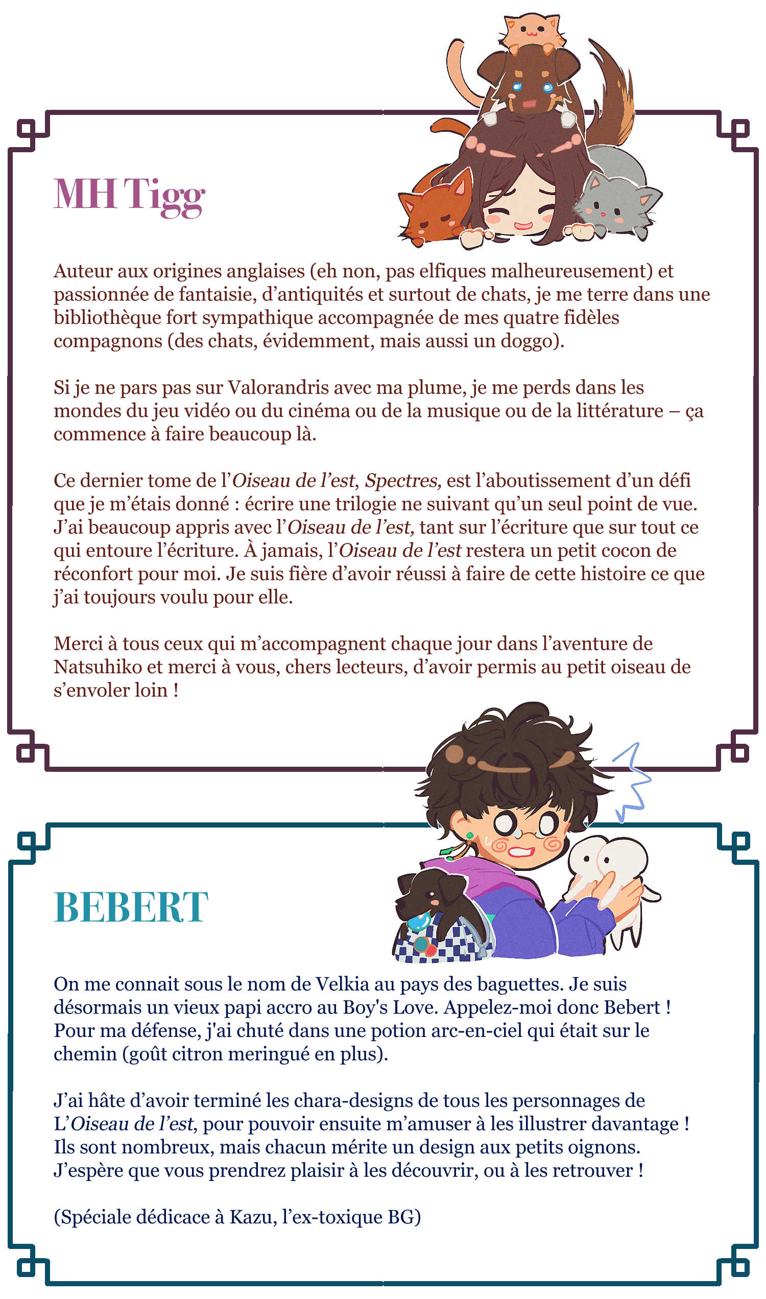 L'Oiseau de l'est, Tome 3 SPECTRES