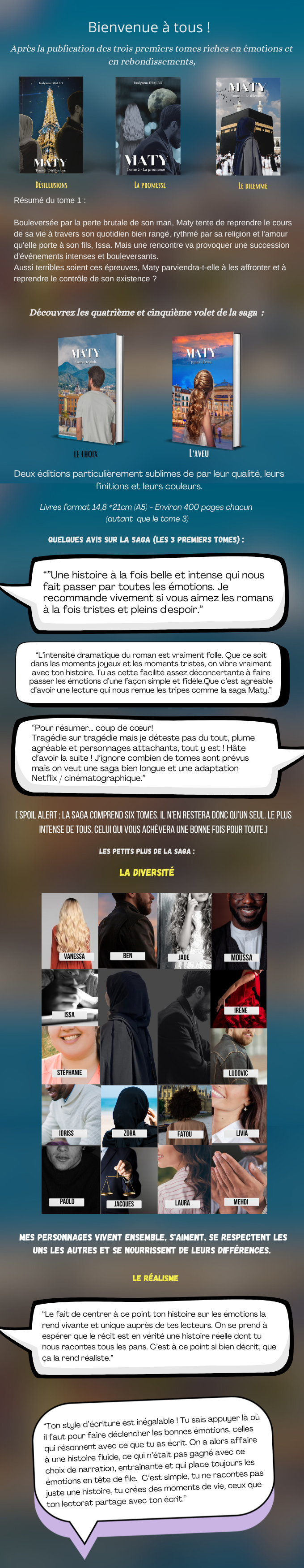 MATY - Tome 4 : Le choix / Tome 5 : L'aveu - Ulule