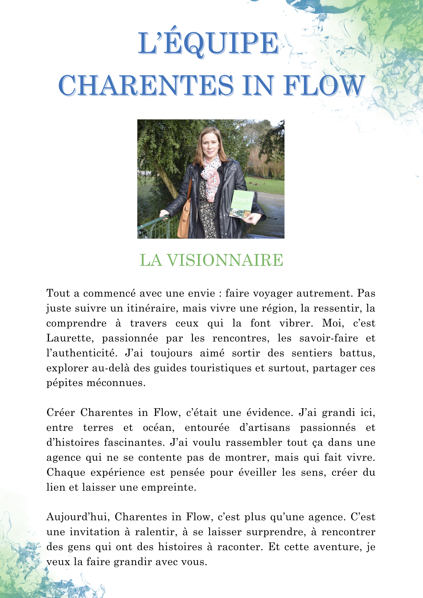 Aventure touristique durable et collective en Charentes