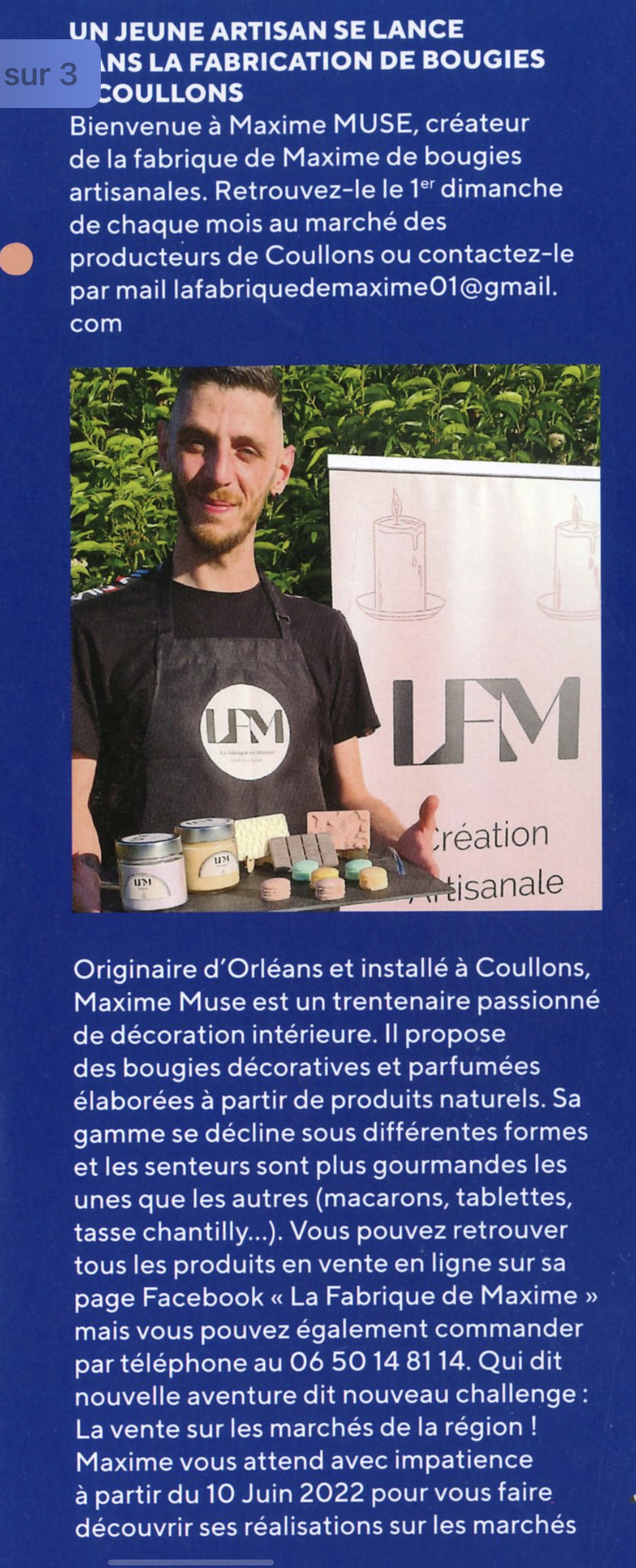 SAUVONS LA FABRIQUE DE MAXIME - Ulule