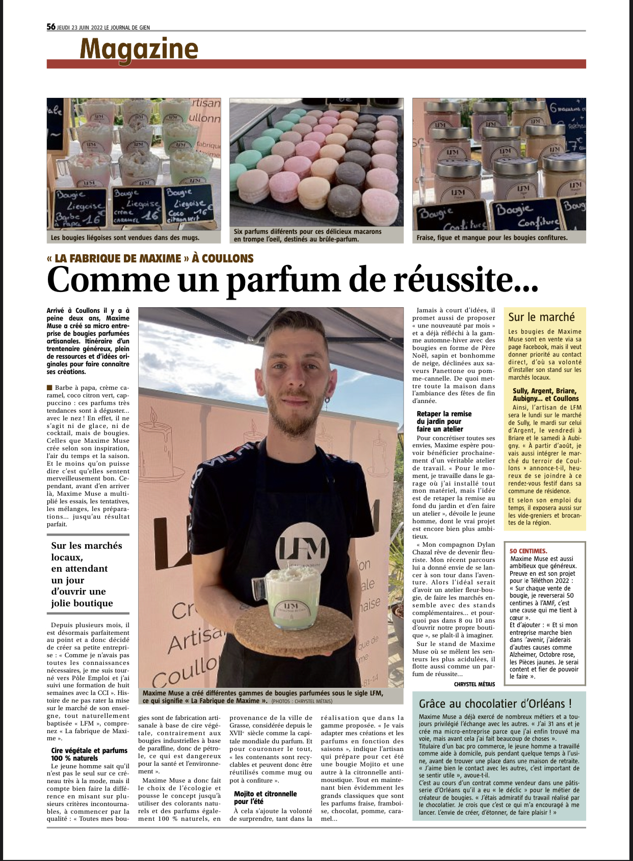 SAUVONS LA FABRIQUE DE MAXIME - Ulule