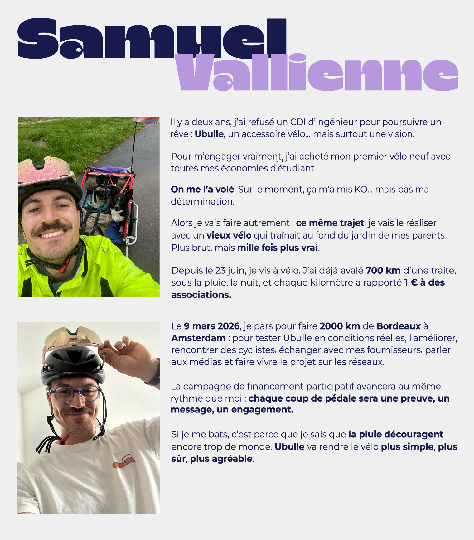 Ubulle, pour mieux voir et être vu·e, par tous les temps