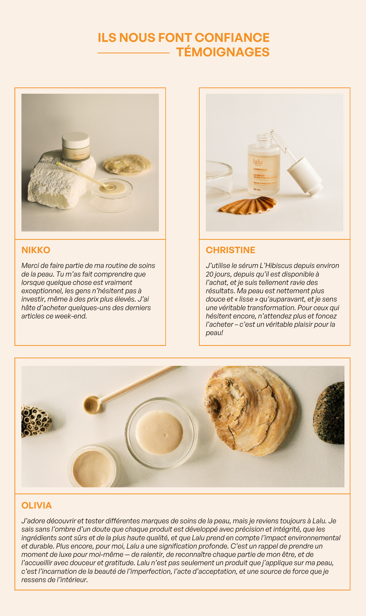 Lalu Skincare, des rituels de soin naturels et inclusifs