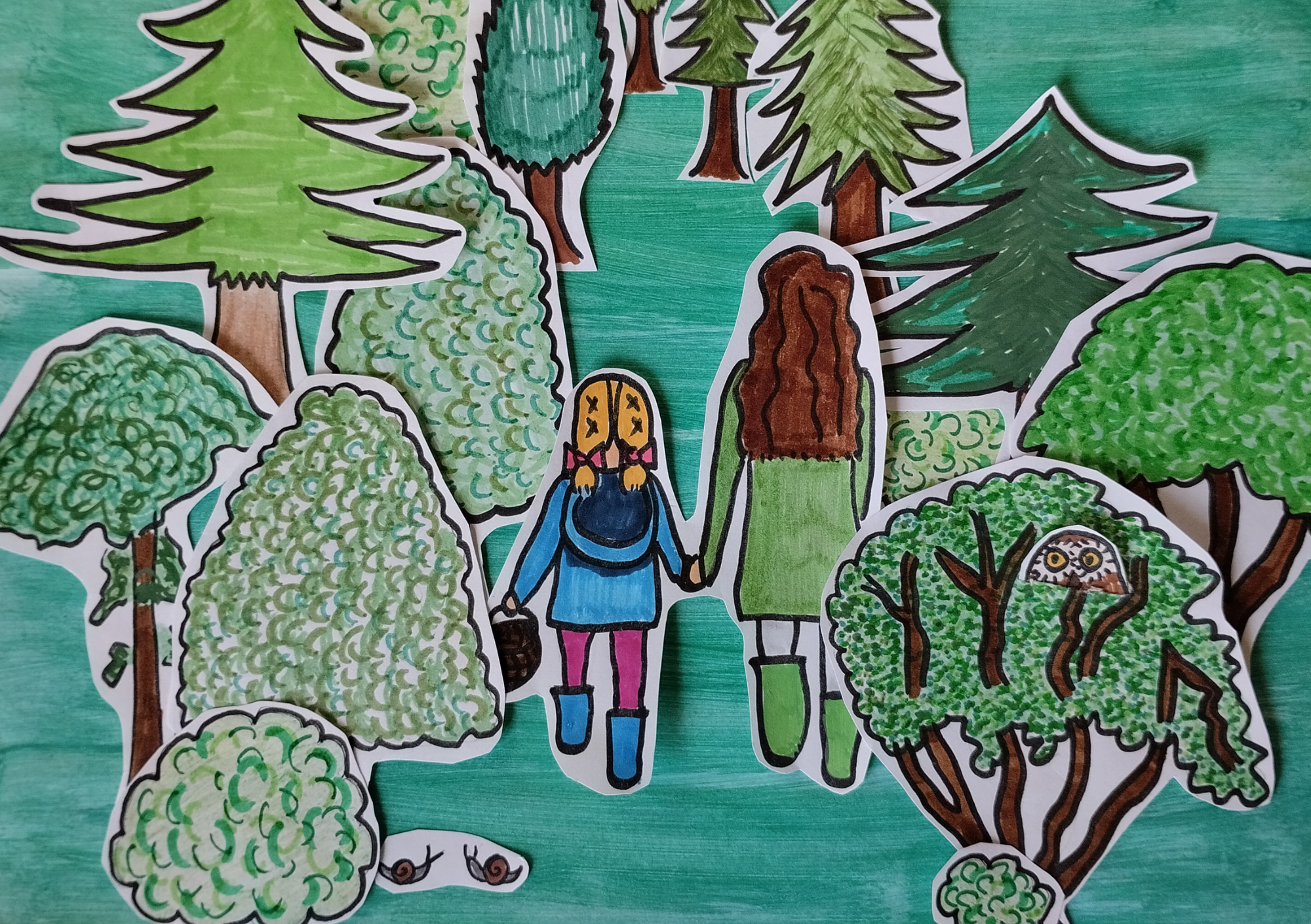 Louison et le lutin de la forêt : la magie prend racine