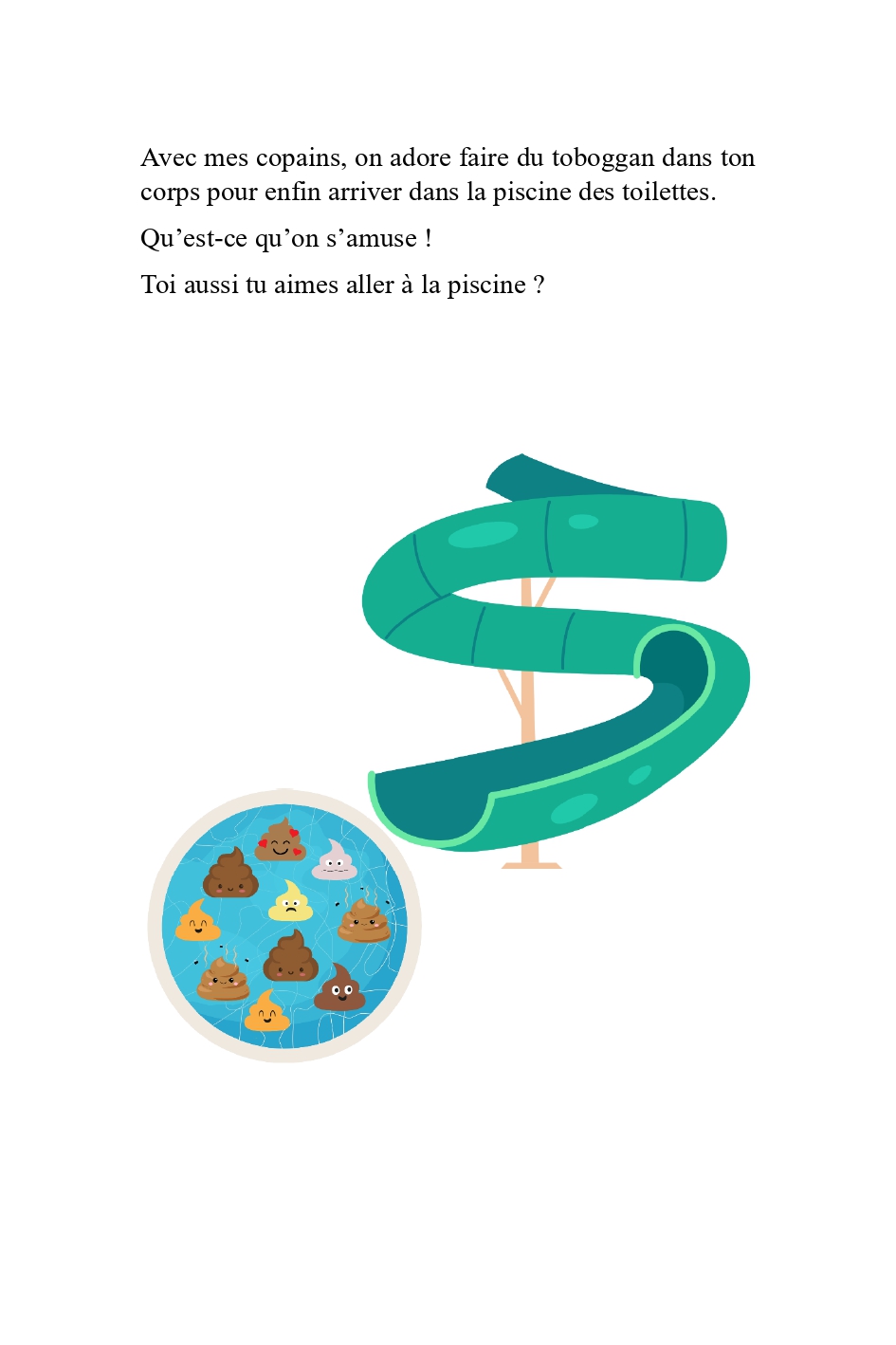 Livre jeunesse : Moi je suis un caca