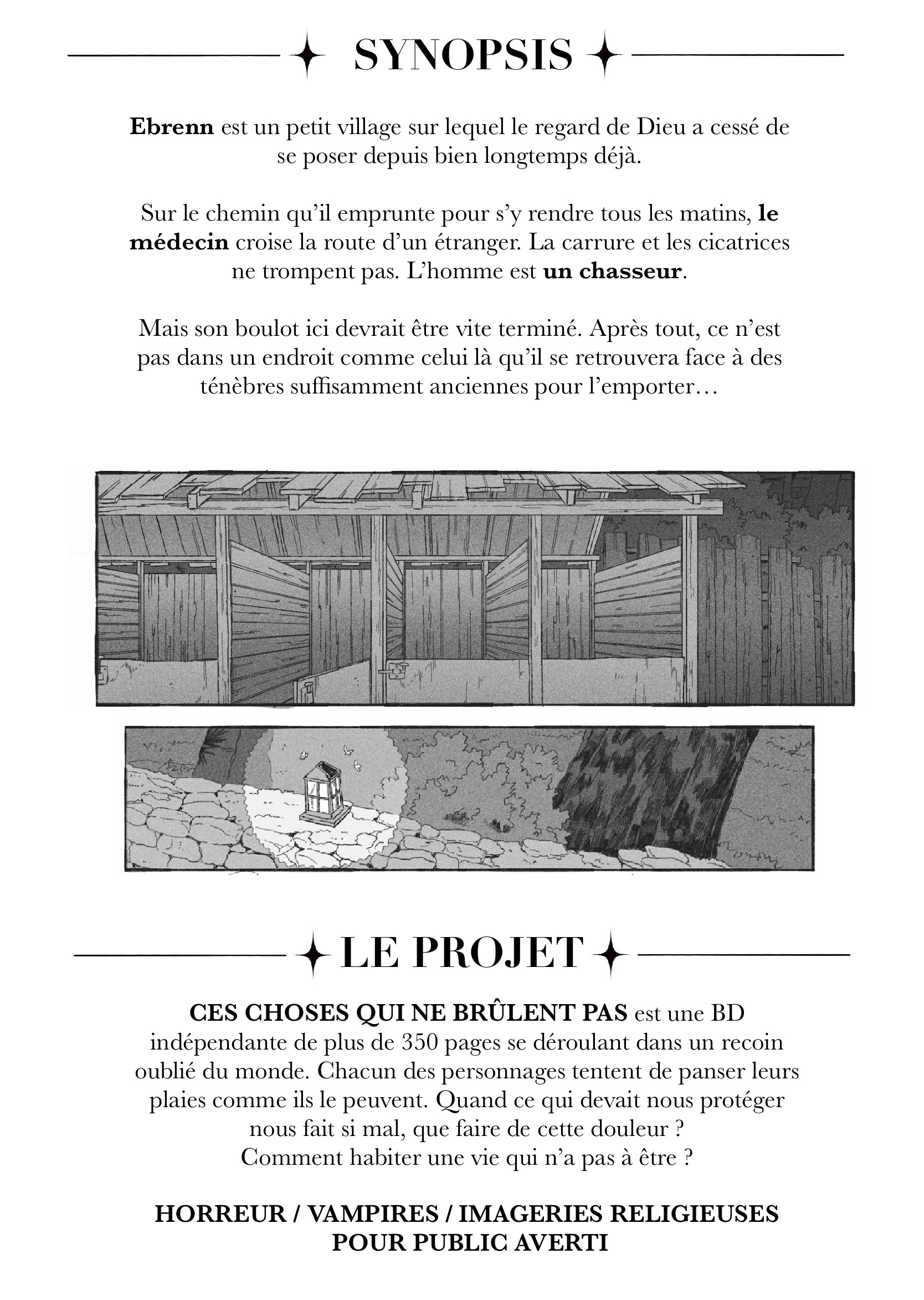 CES CHOSES QUI NE BRÛLENT PAS - Ulule