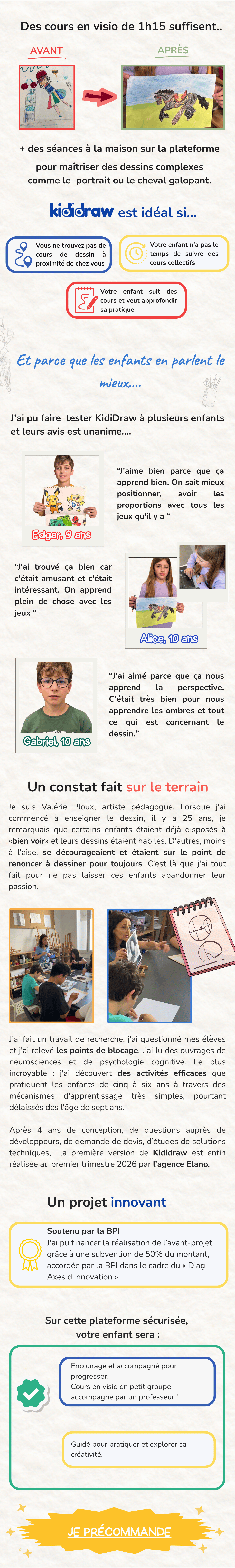 KIDIDRAW le programme de dessin en ligne - Ulule