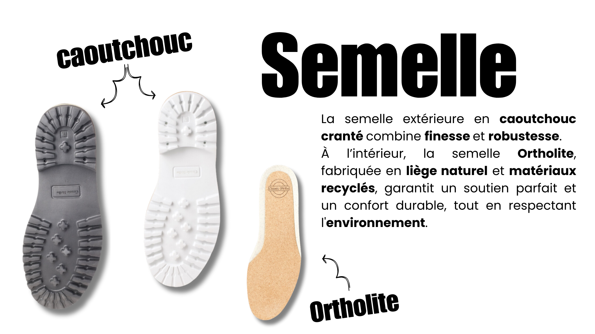 Classic Stribe : Mocassins écoresponsables