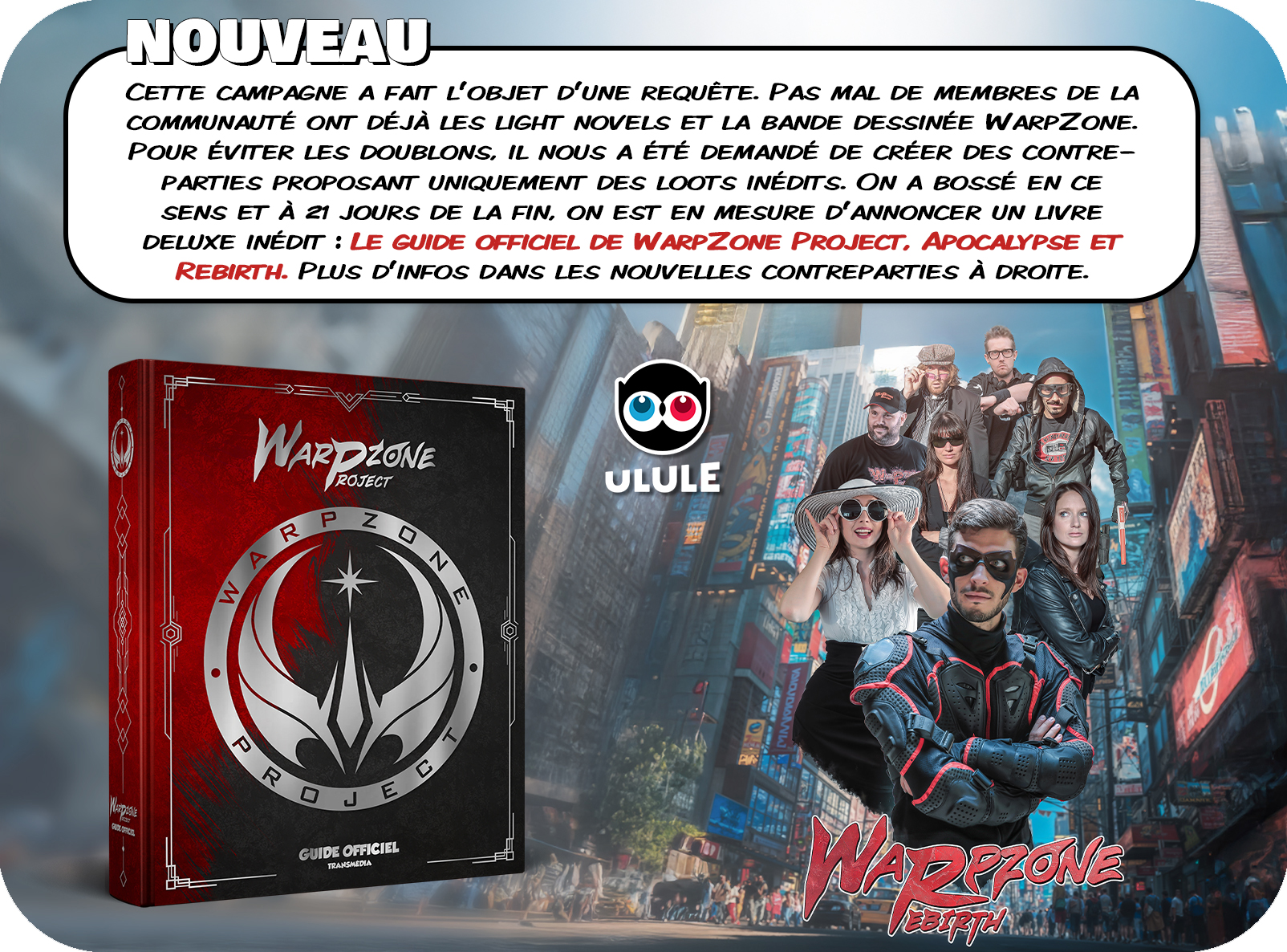 WarpZone Rebirth, de retour en fiction vidéo ! - Ulule