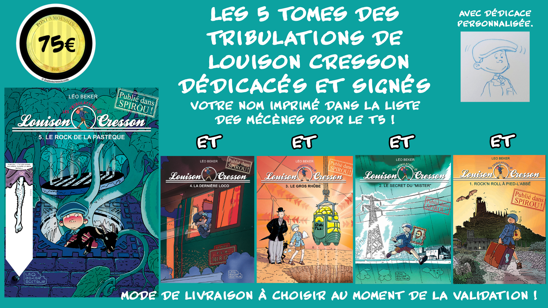 Louison Cresson T5 : "Le rock de la pastèque" - Ulule