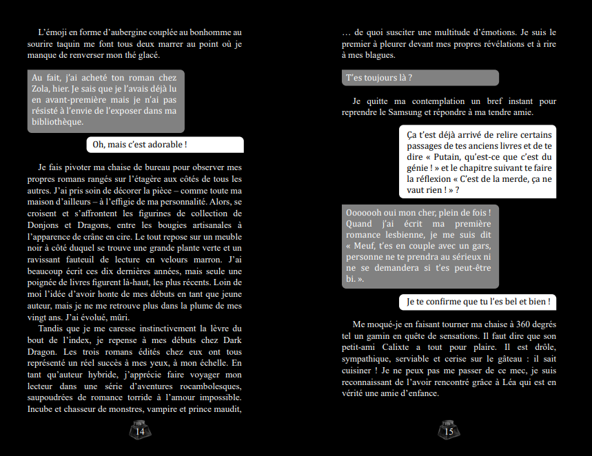 Livre Plume et jaspage : Green romance MM