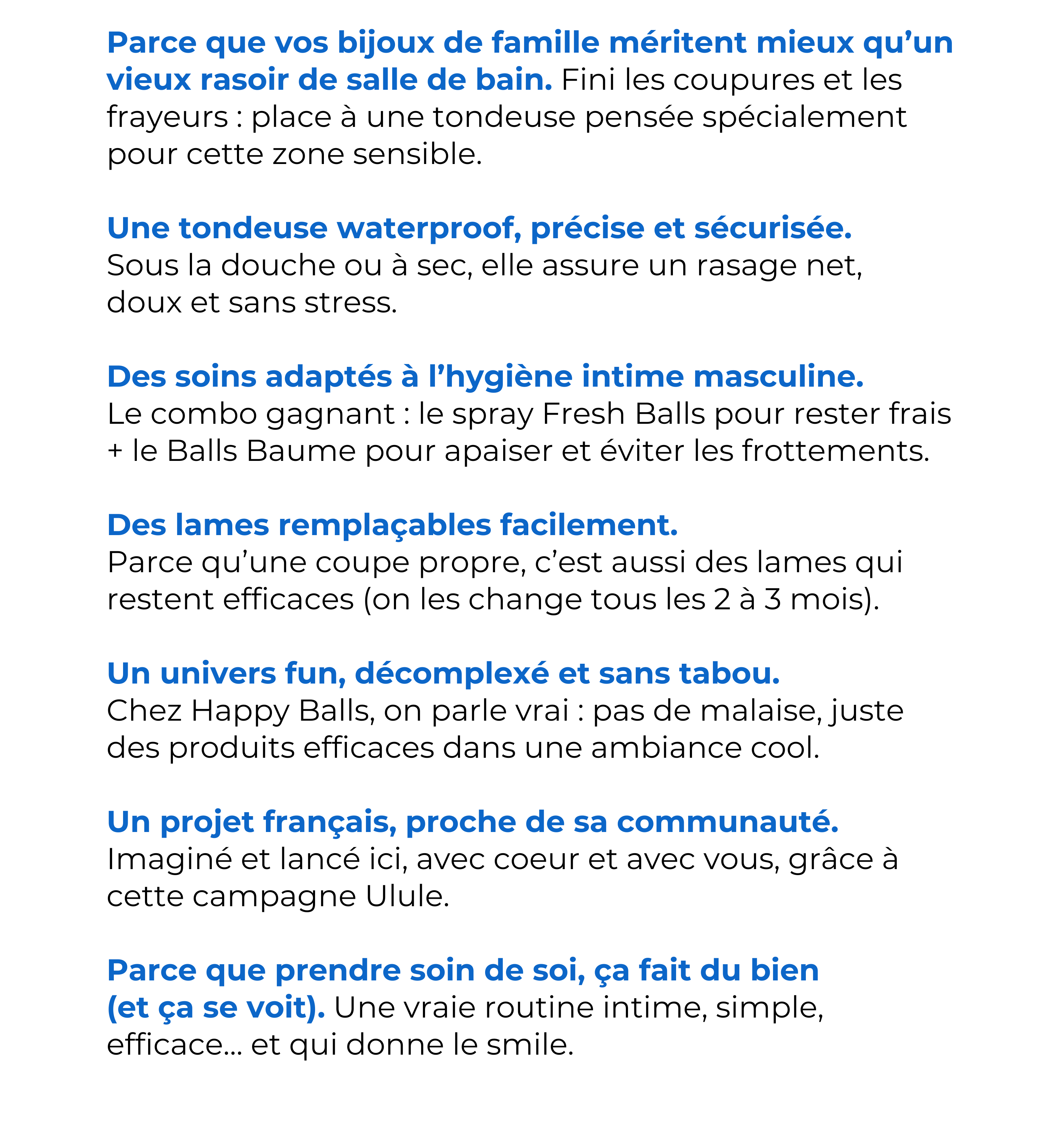 Happy balls : frais, net, sans bavure - Ulule