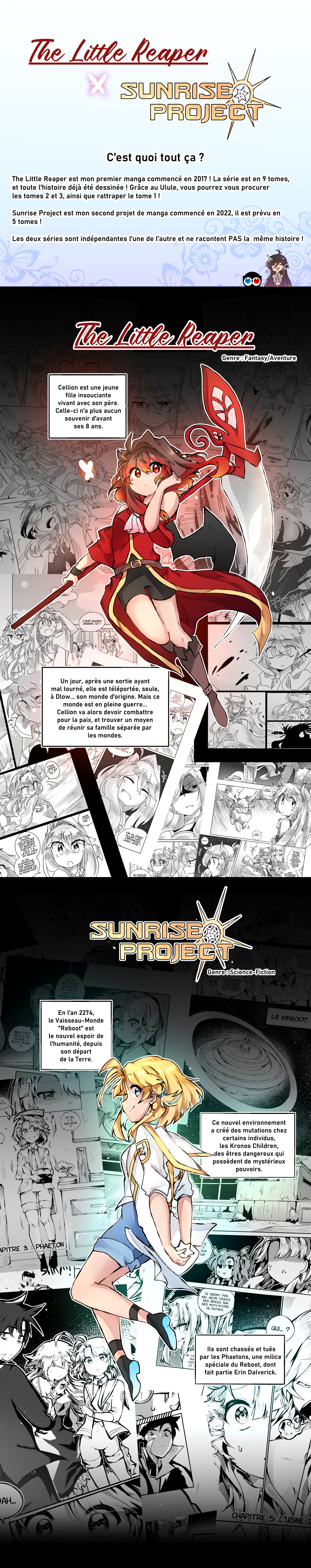 Sunrise Project T1 X The Little Reaper T2, T3