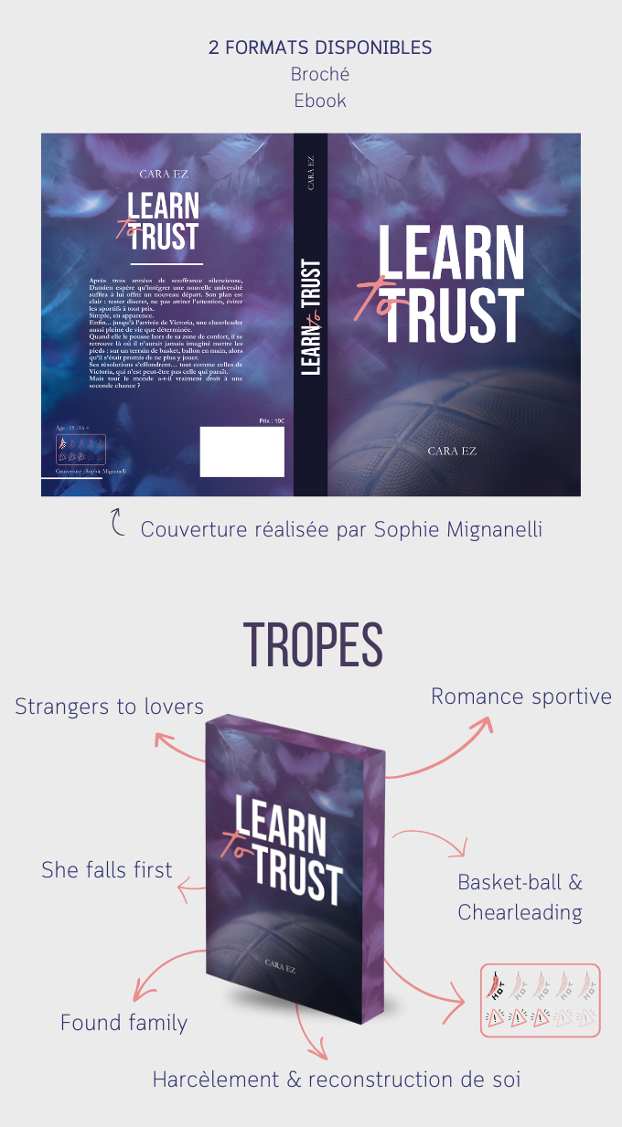 Learn to trust - Romance campus psychologique - Pré commande - Ulule