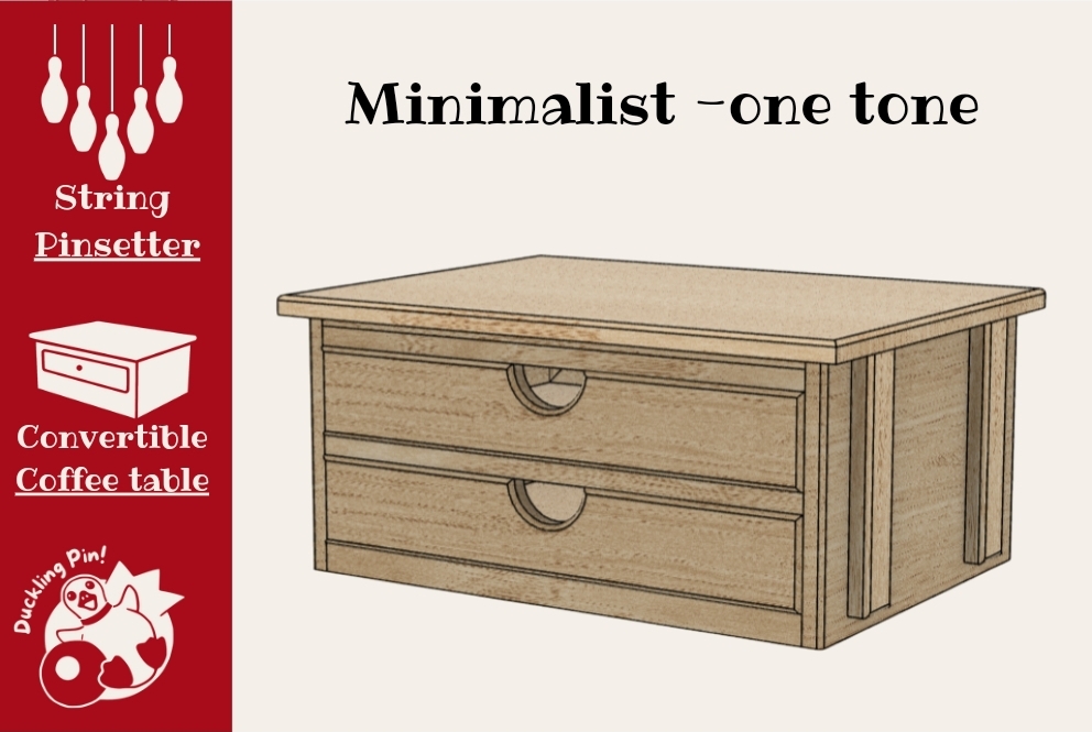 Petites-Petites Quilles! 🎳 Bowling & table 🎳 Duckling Pin! - Ulule