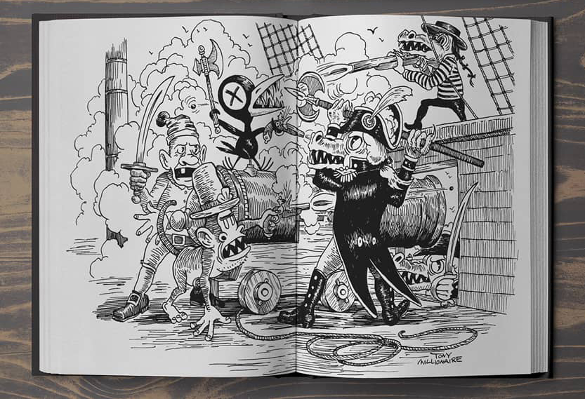 The Art of Tony Millionaire - Ulule