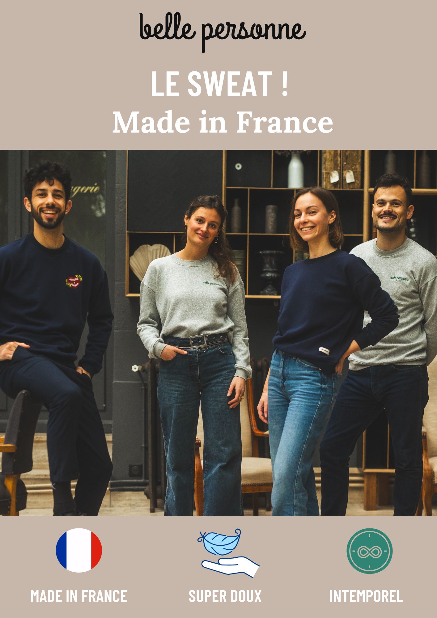 Précommander votre sweat Made in France 🇫🇷