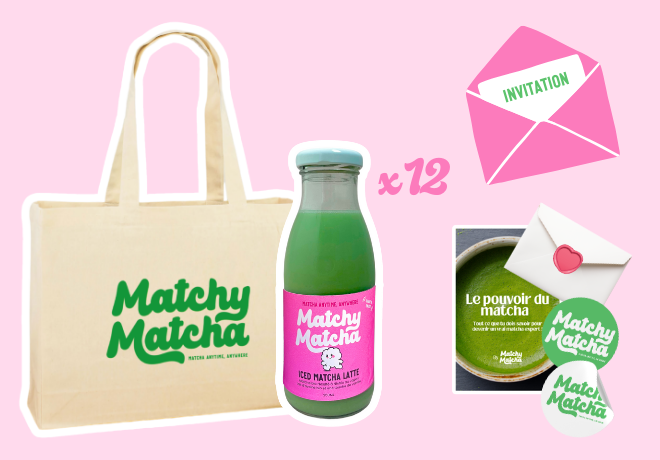 Matchy Matcha, le premier matcha latte prêt-à-boire - Ulule