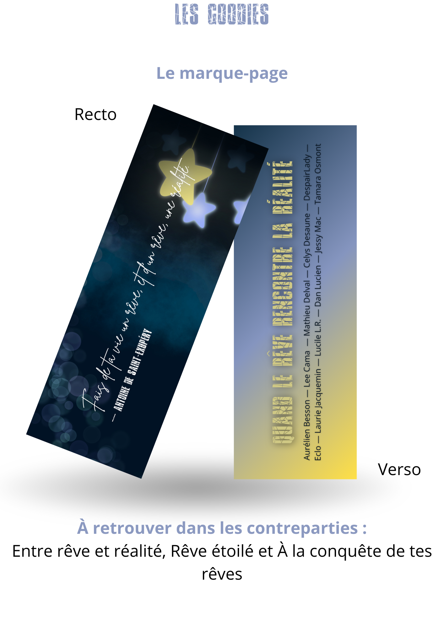 Recueil caritatif : Quand le rêve rencontre la réalité