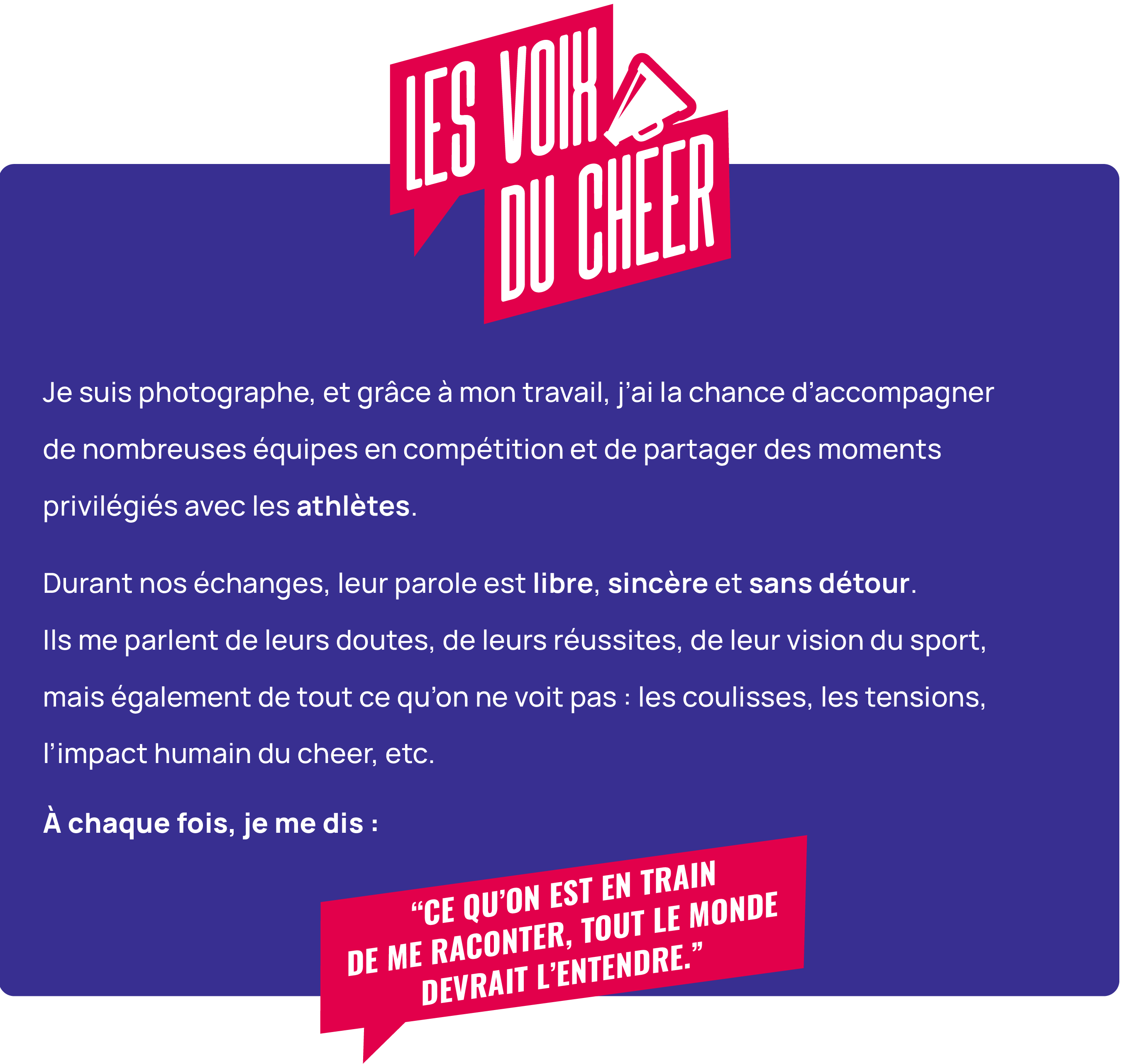 Les Voix du Cheer
