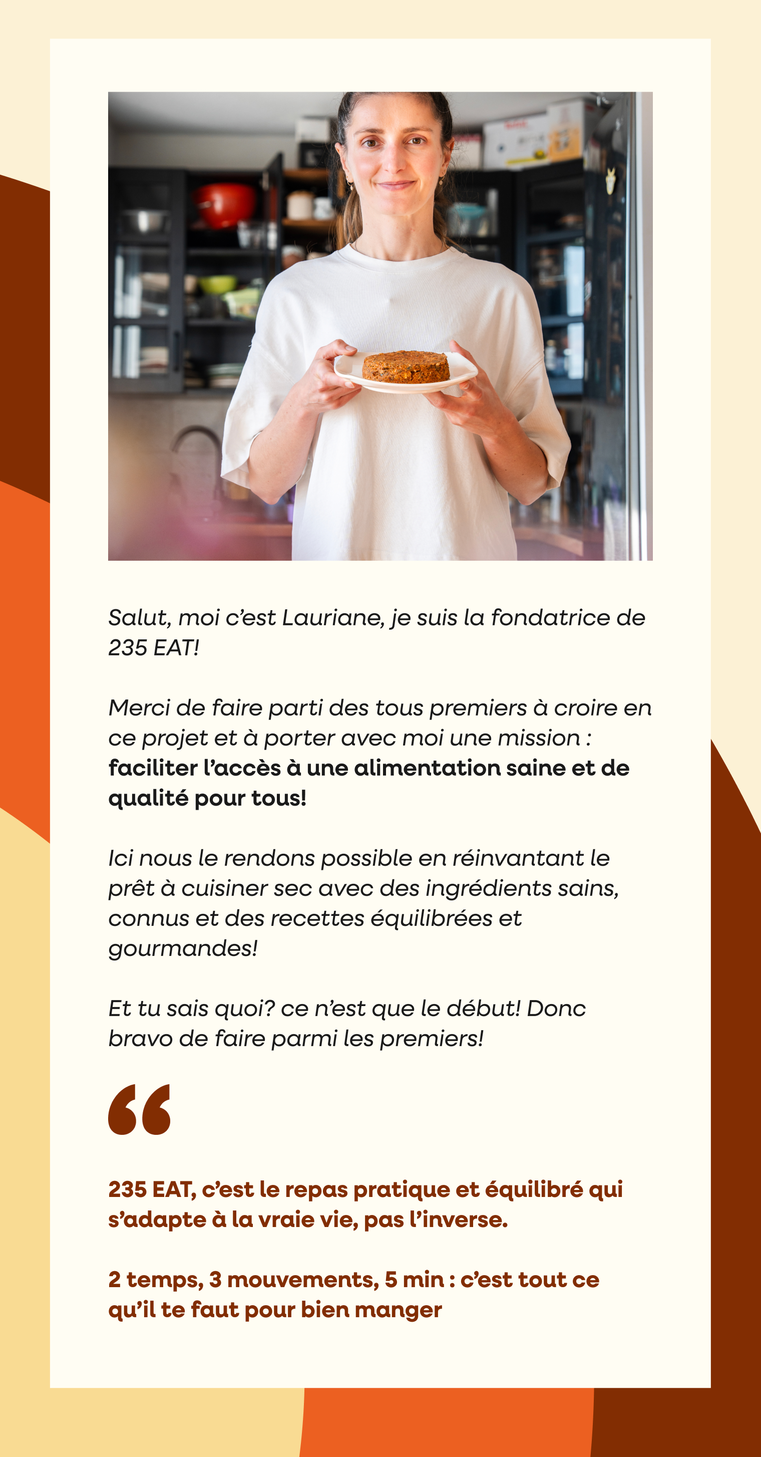 PROLONGATIONS : 235 EAT⚡️5 min pour un repas sain ! - Ulule