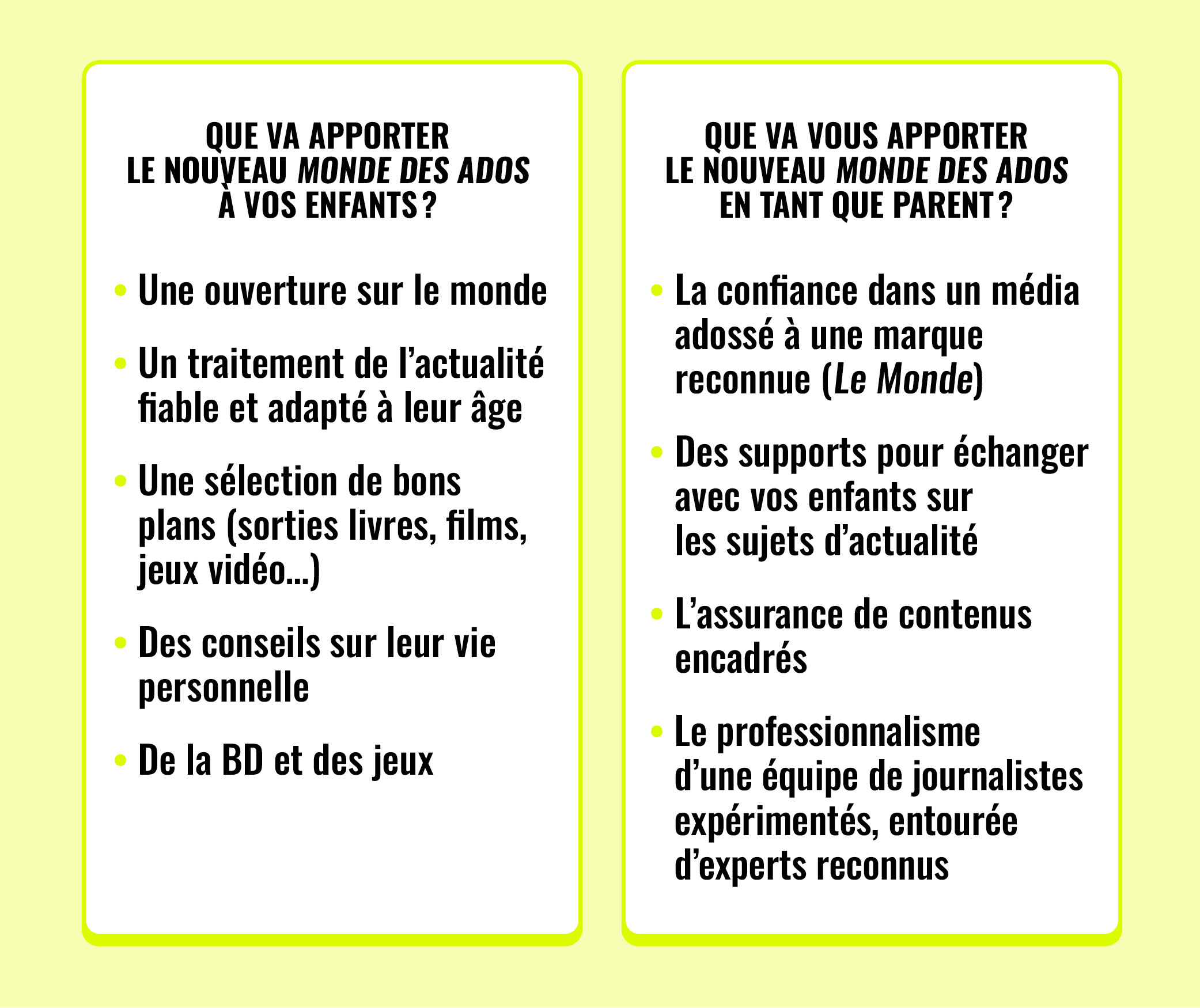 Le Monde des ADOS fait sa révolution