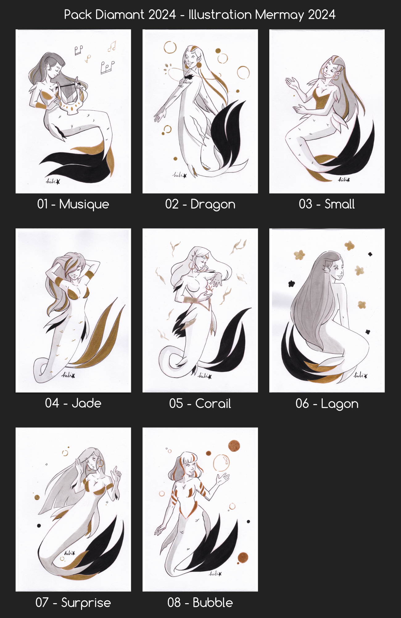 Art Book - Mermay 2023 / 2024 - Ulule