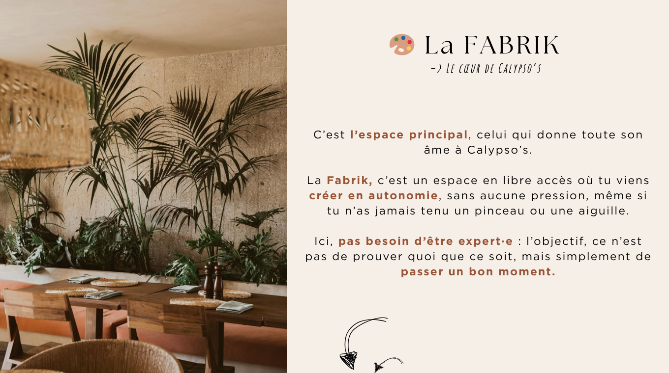 Le dernier coup de pouce pour Calypso’s