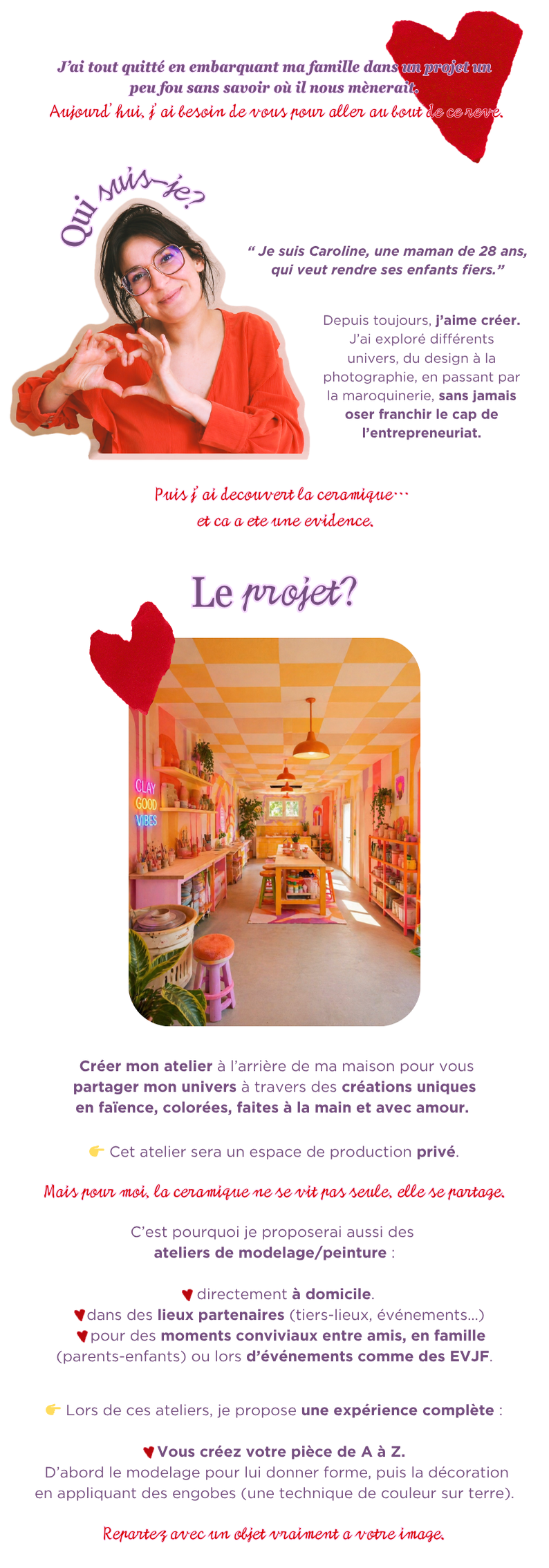 Un four pour donner vie à mes créations en céramique. 🩷 - Ulule
