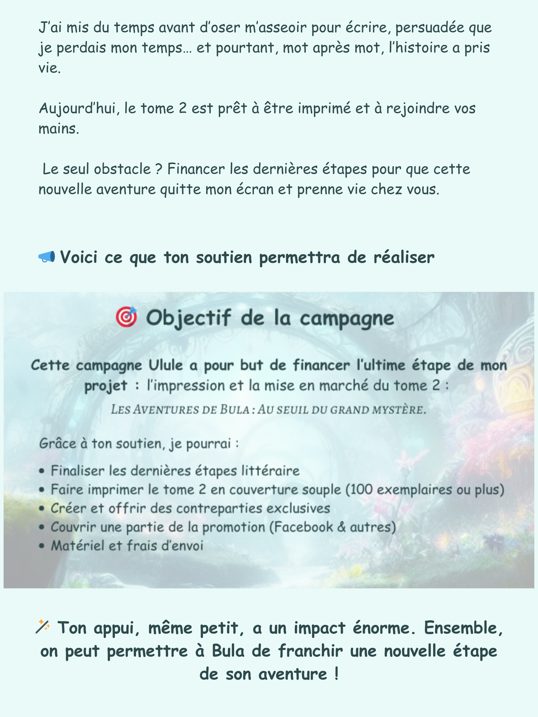 Bula est de retour pour un Tome 2
